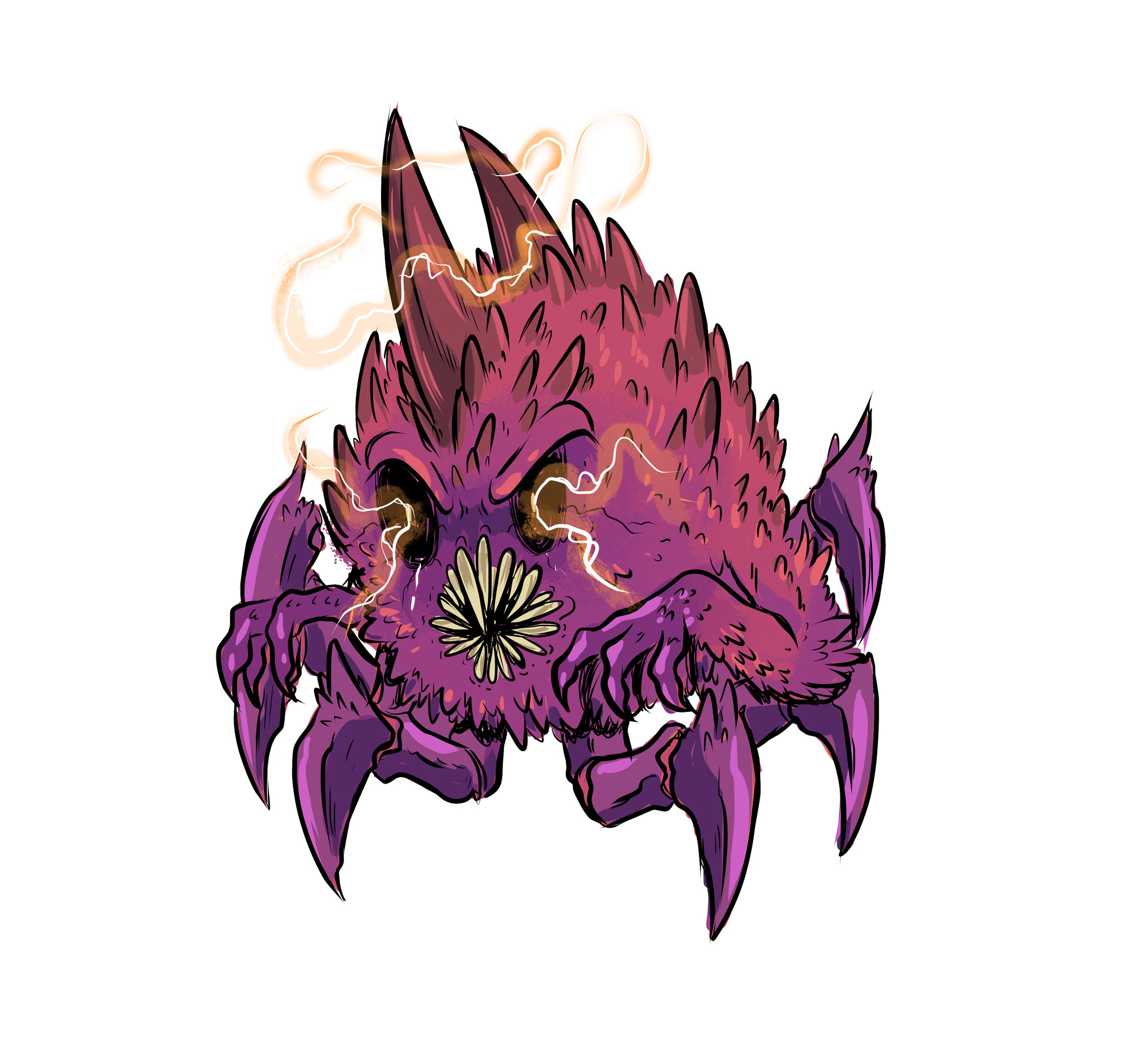 Monkey-Sensei - Demon concept desing