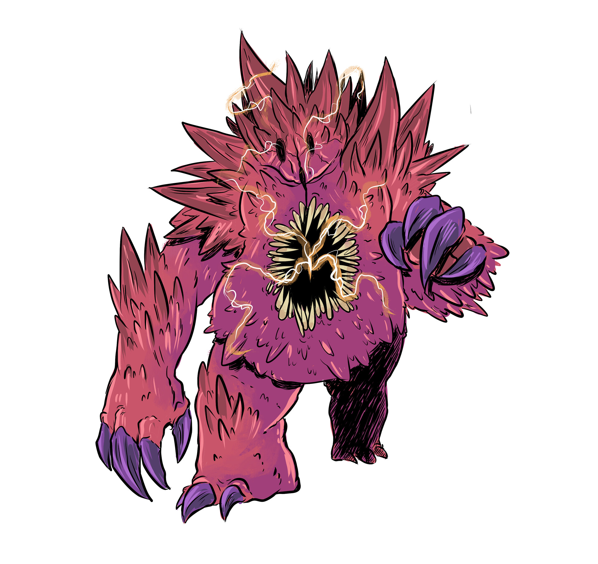 ArtStation - Demon concept desing