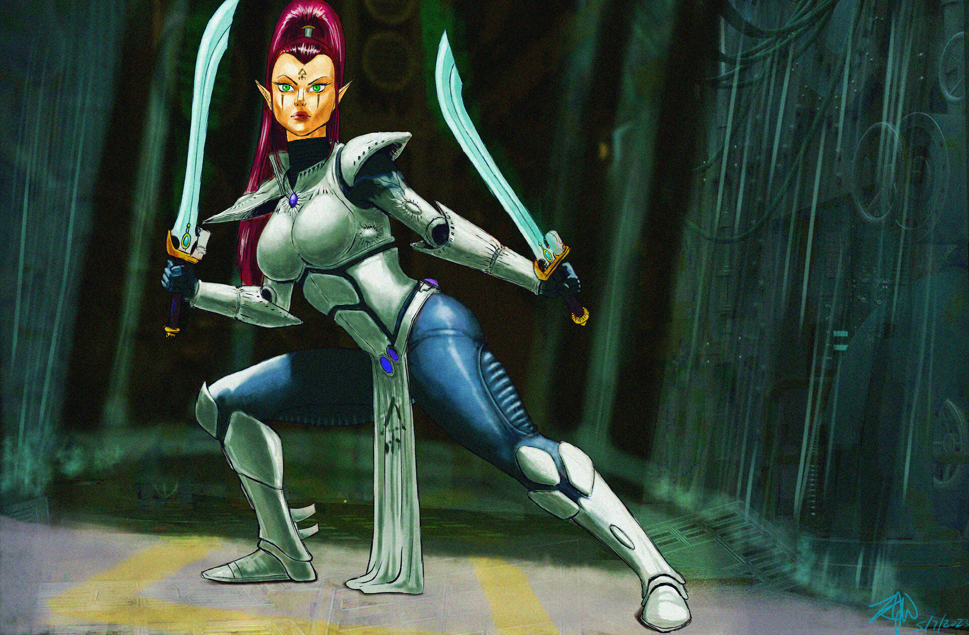 ArtStation - Beautiful Banshee