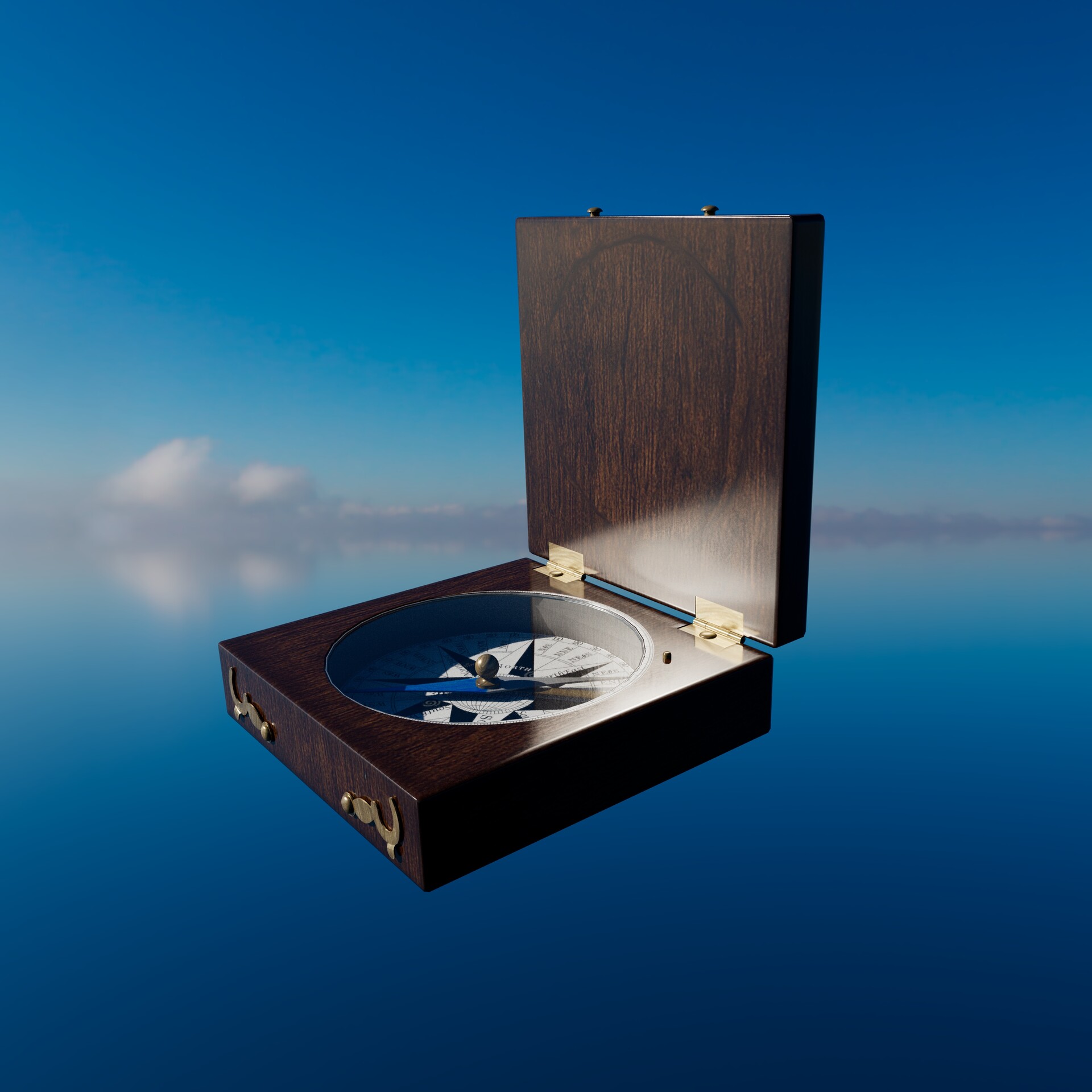 ArtStation - Colored and Textured compass