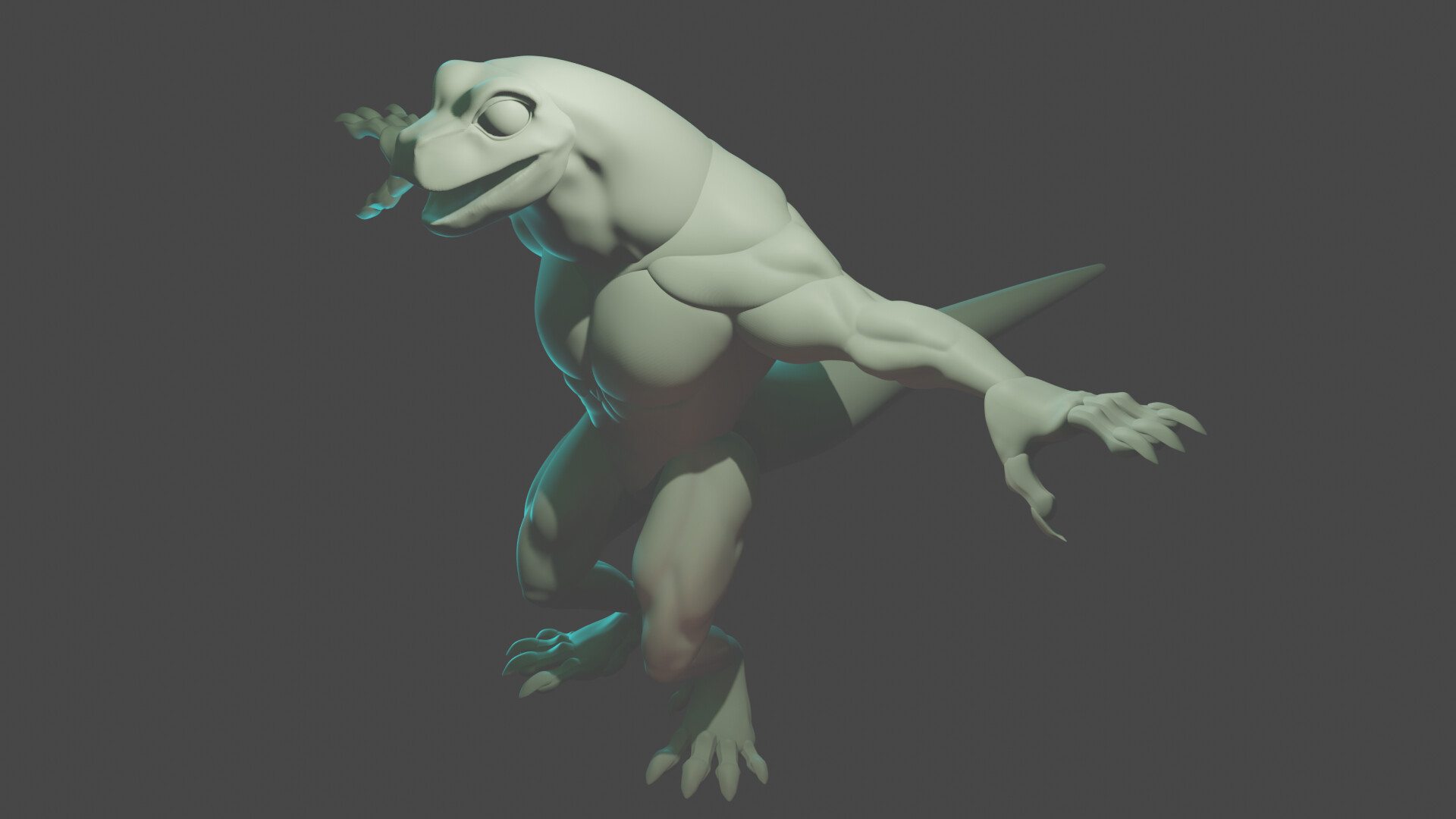 ArtStation - Lizard Man Sculpt