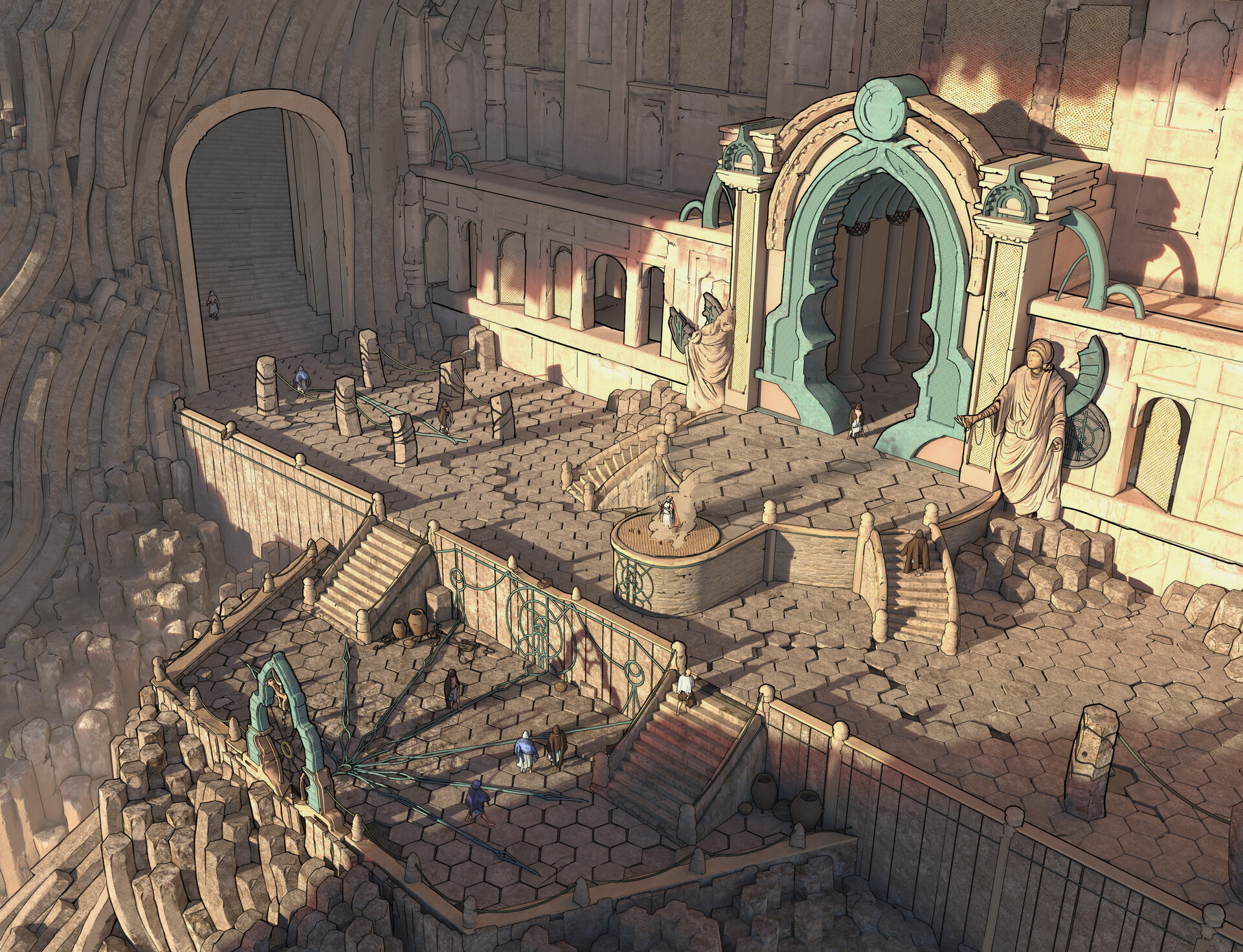 Yari Lute - Woven - Volcanic Temple of the Sun