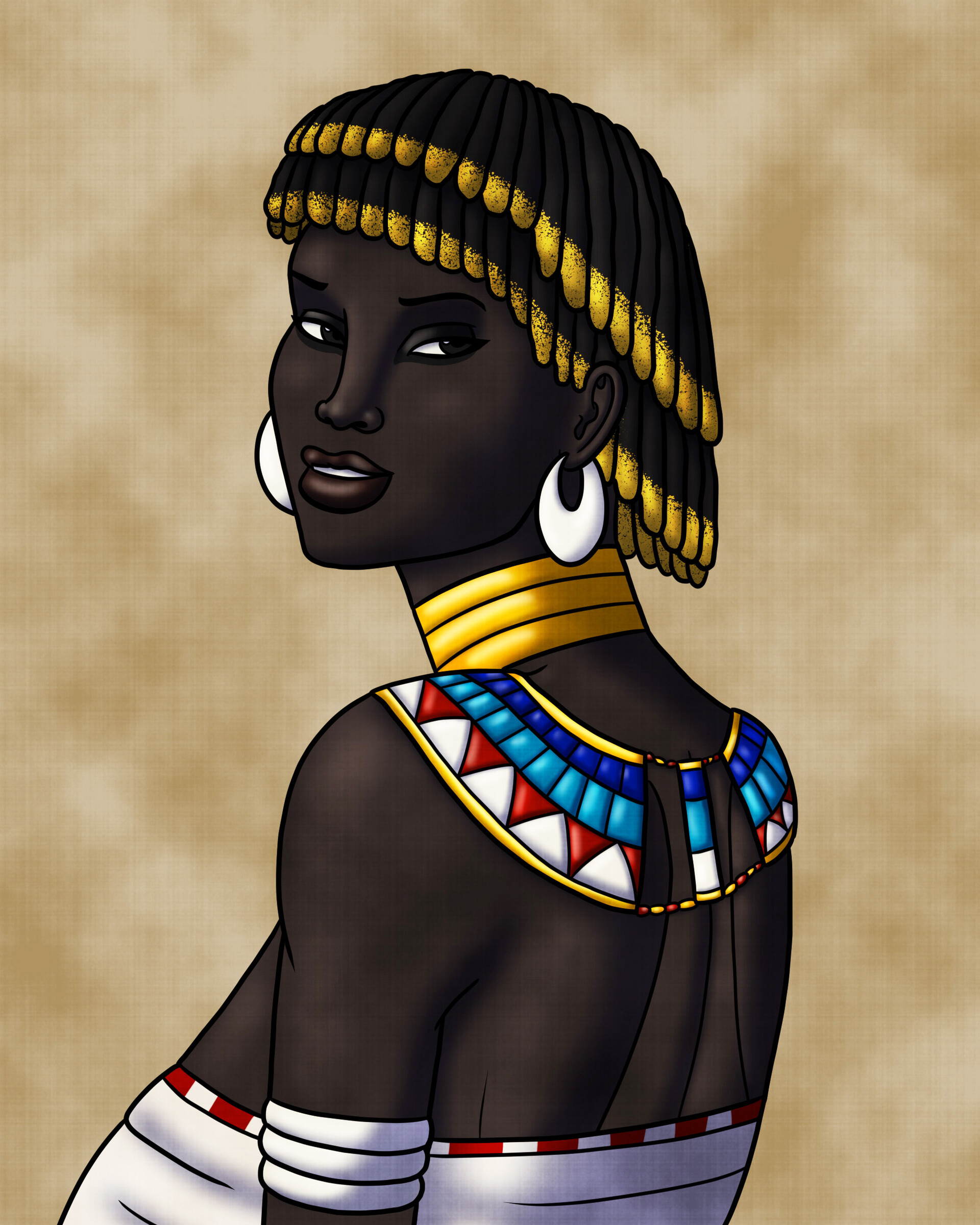 ArtStation - Kushite Beauty