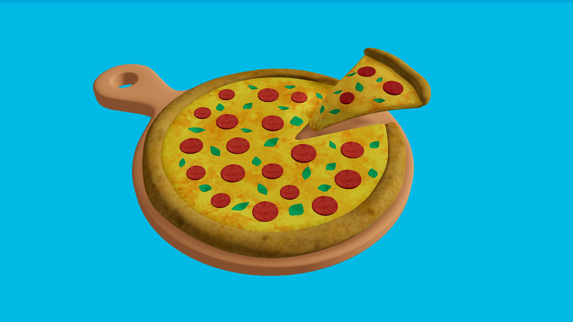 ArtStation - Stylized Pizza