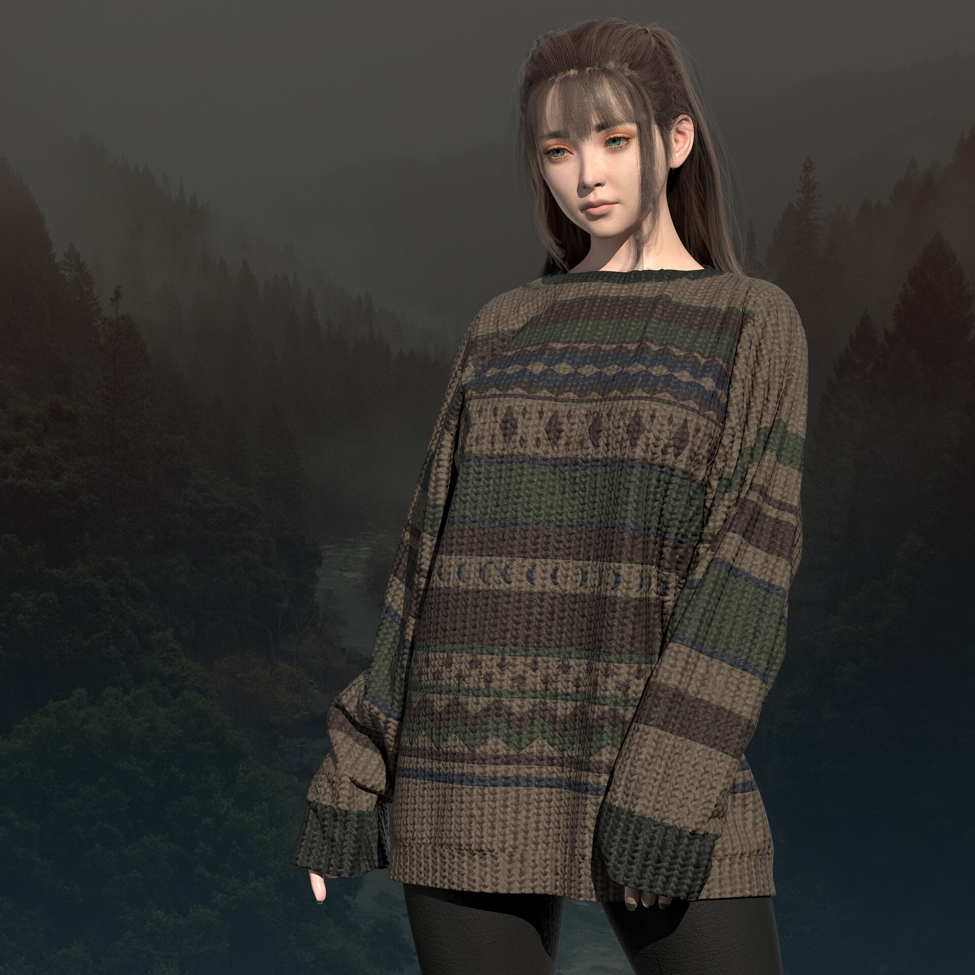 ArtStation - Vintage Sweater