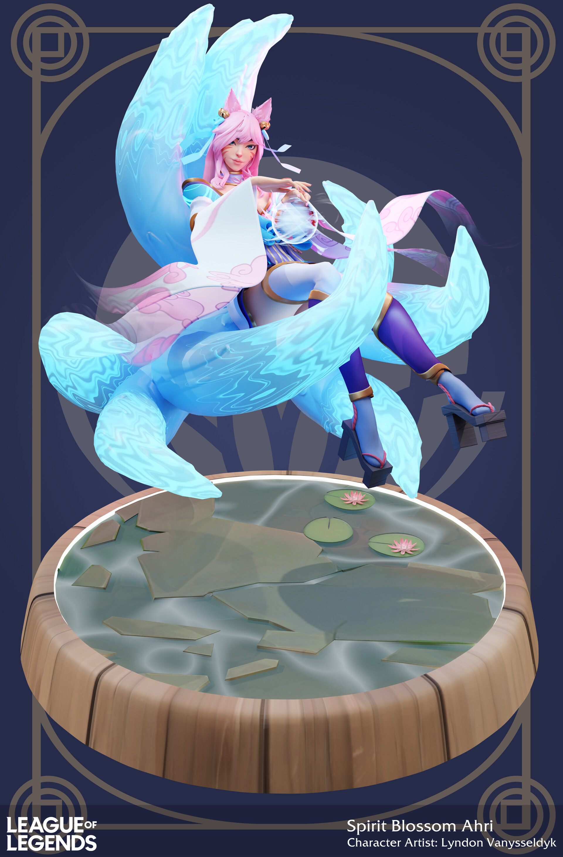 ArtStation - Spirit Blossom Ahri