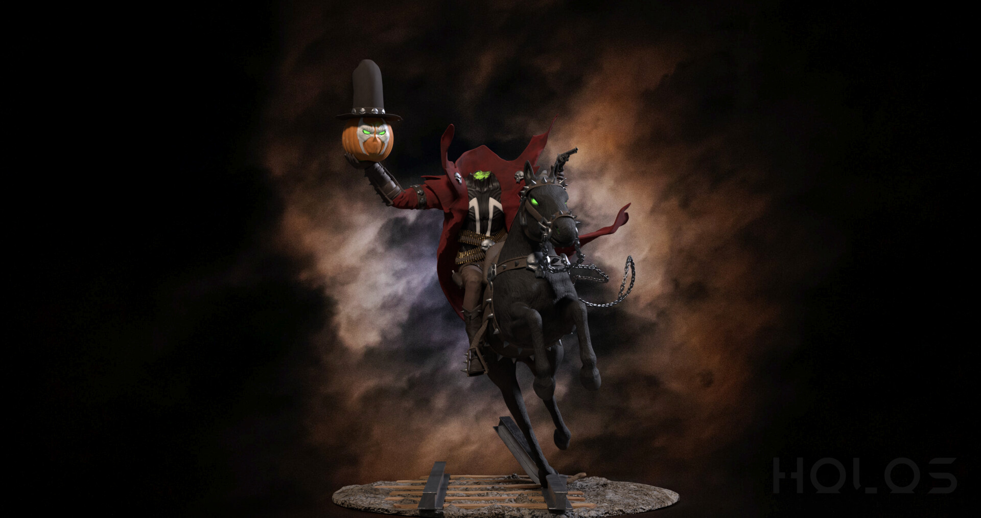 Tonya Ward - Headless Gunslinger Spawn [Holos X Oddkey]