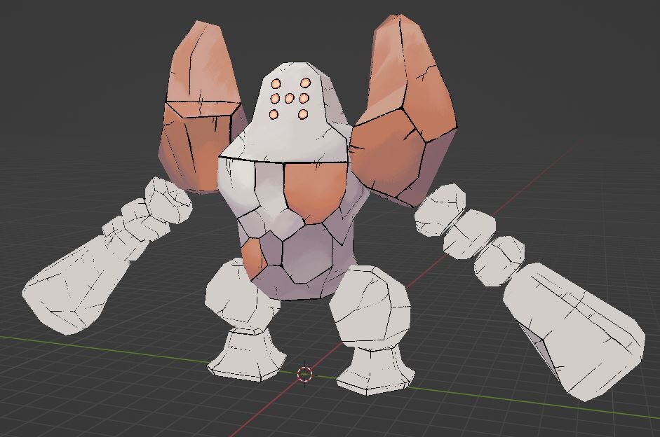 Landon Ellis - Regirock Model