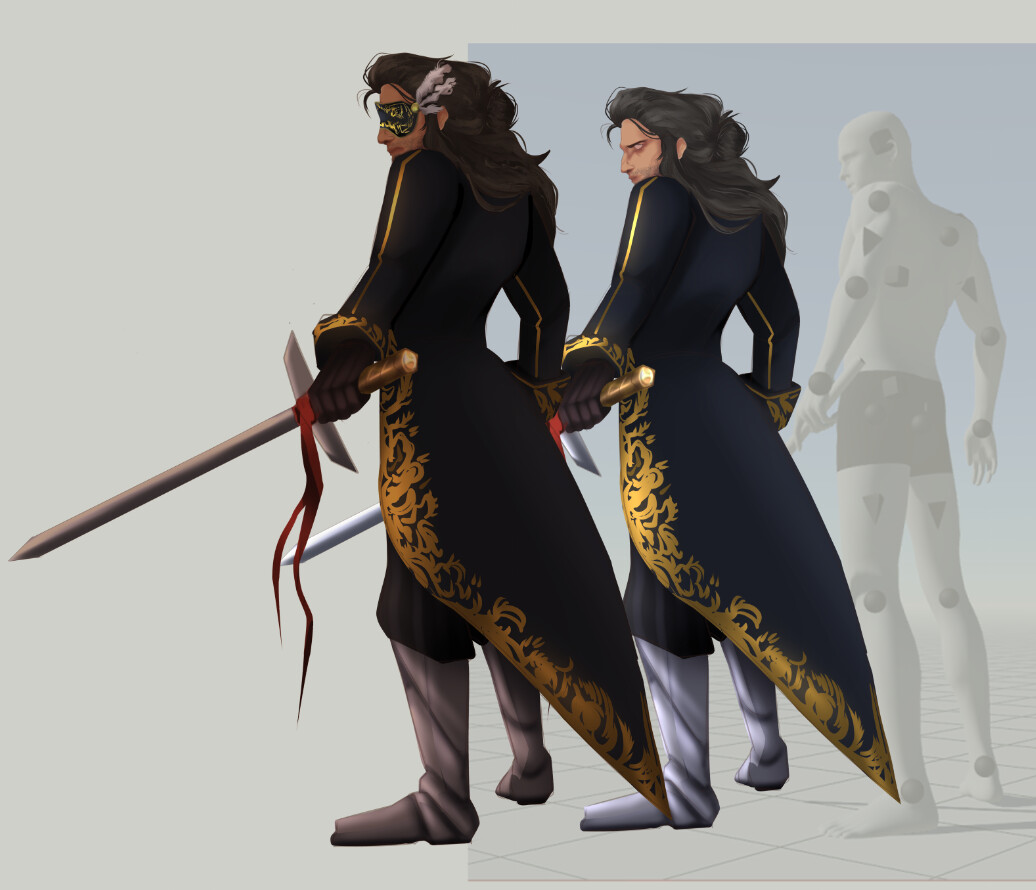 Chloe Simpson - Original Character Concept Work