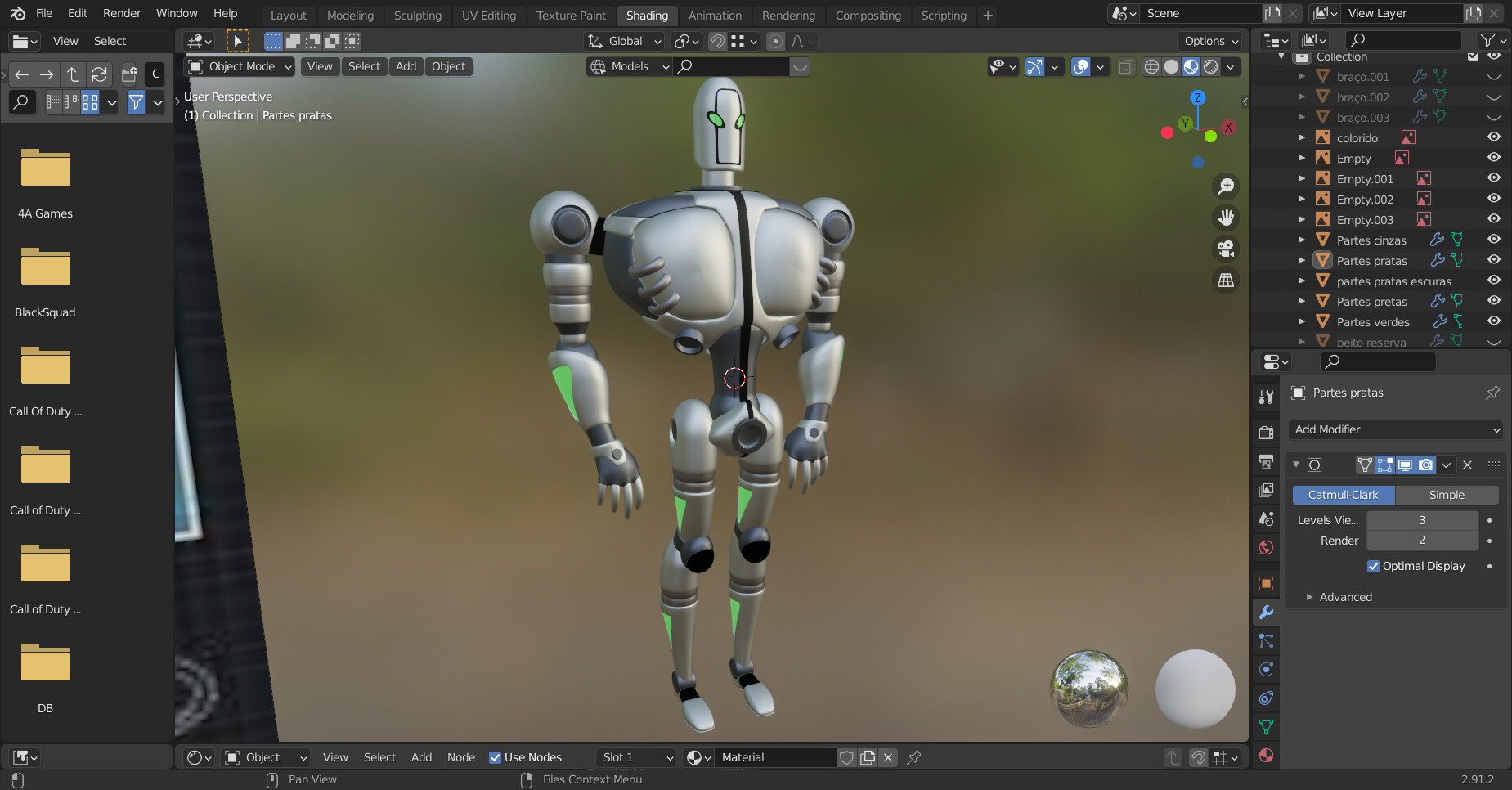 ArtStation - Zeta character model from the zeta project animation