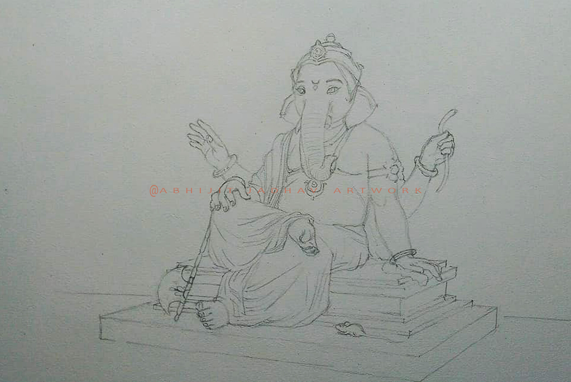 ArtStation - GANESHA DRAWINGS 1