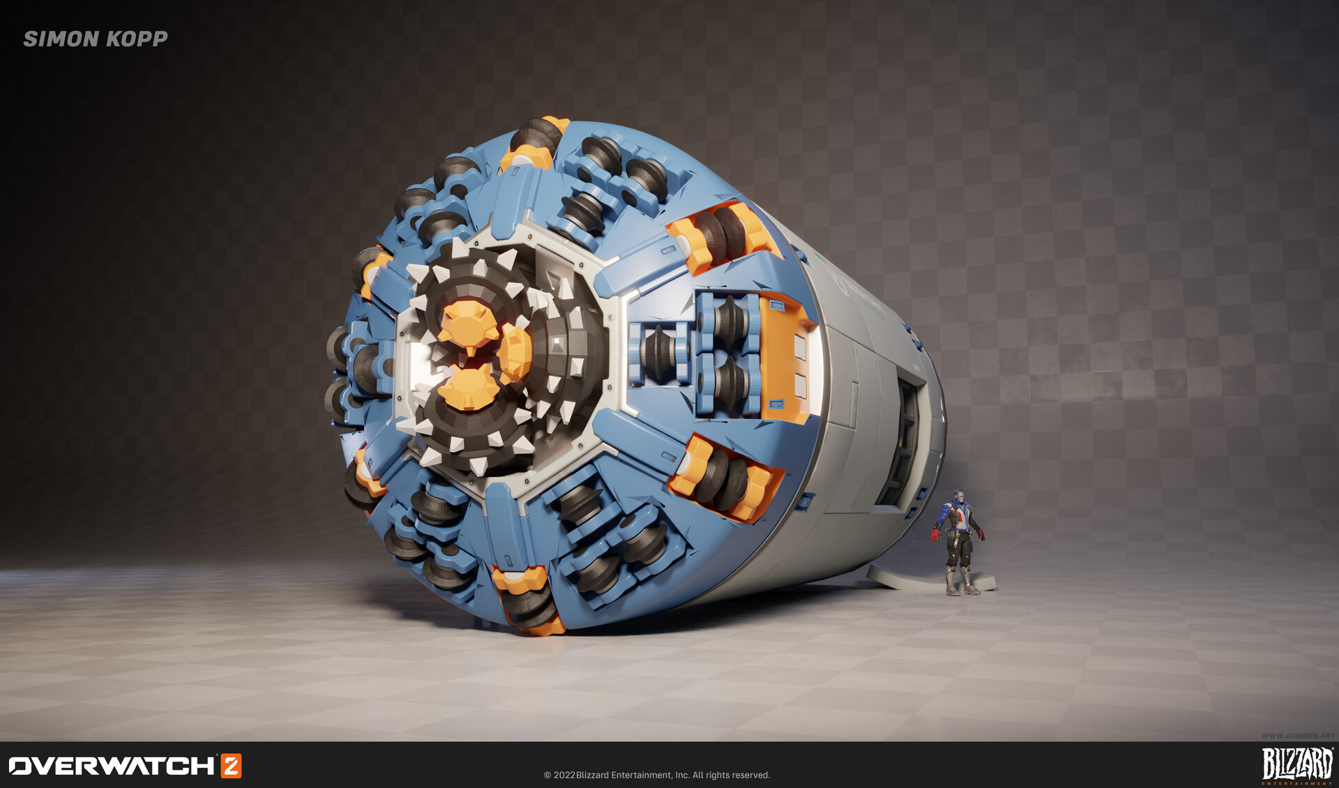 Simon Kopp - Overwatch 2 - Antarctic Peninsula Ice Cave