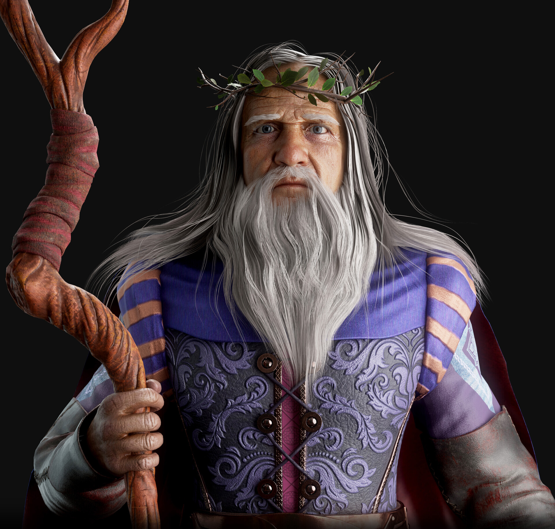 ArtStation - Merlin - Wizard