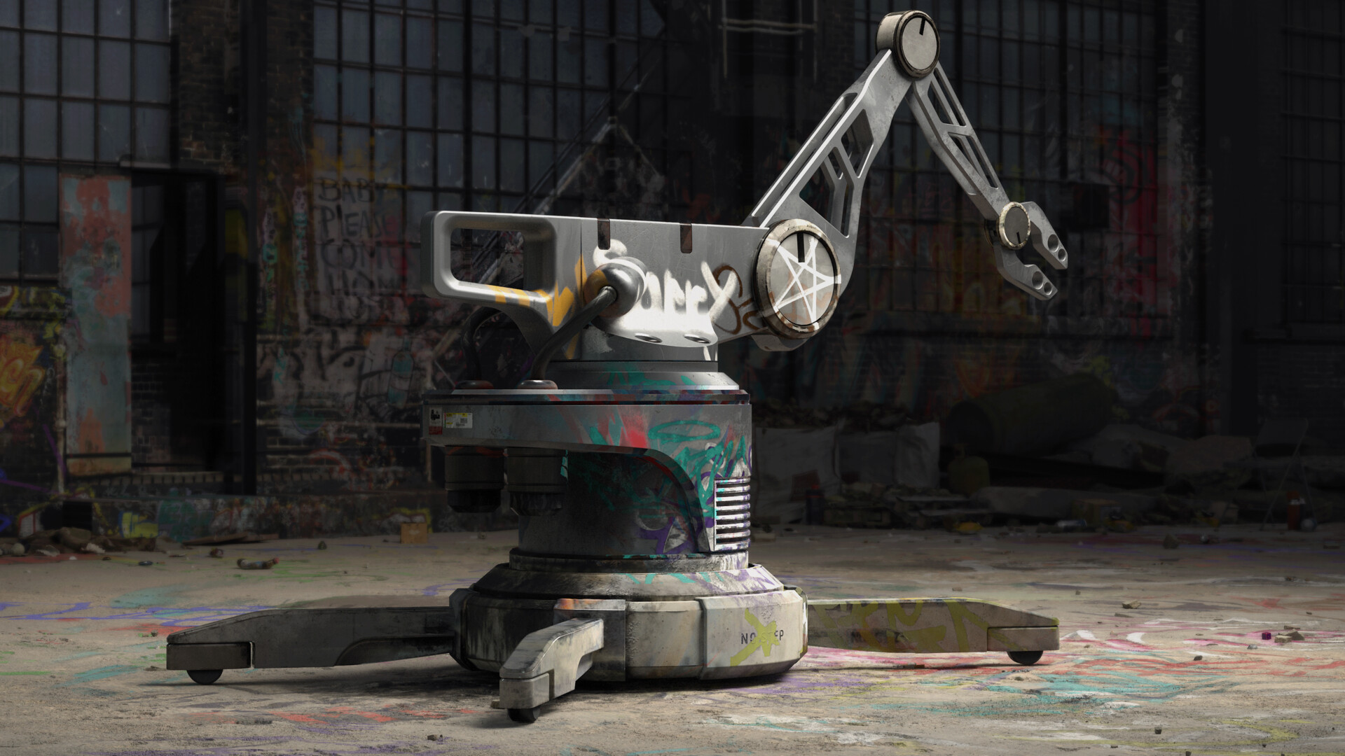 ArtStation - Robotic Arm Study