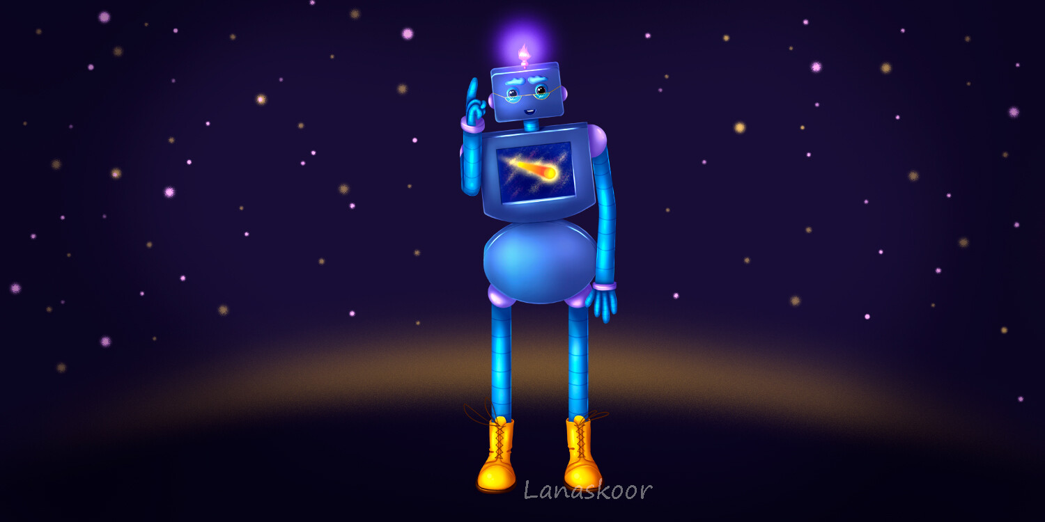 ArtStation - Character Design Robot Bob