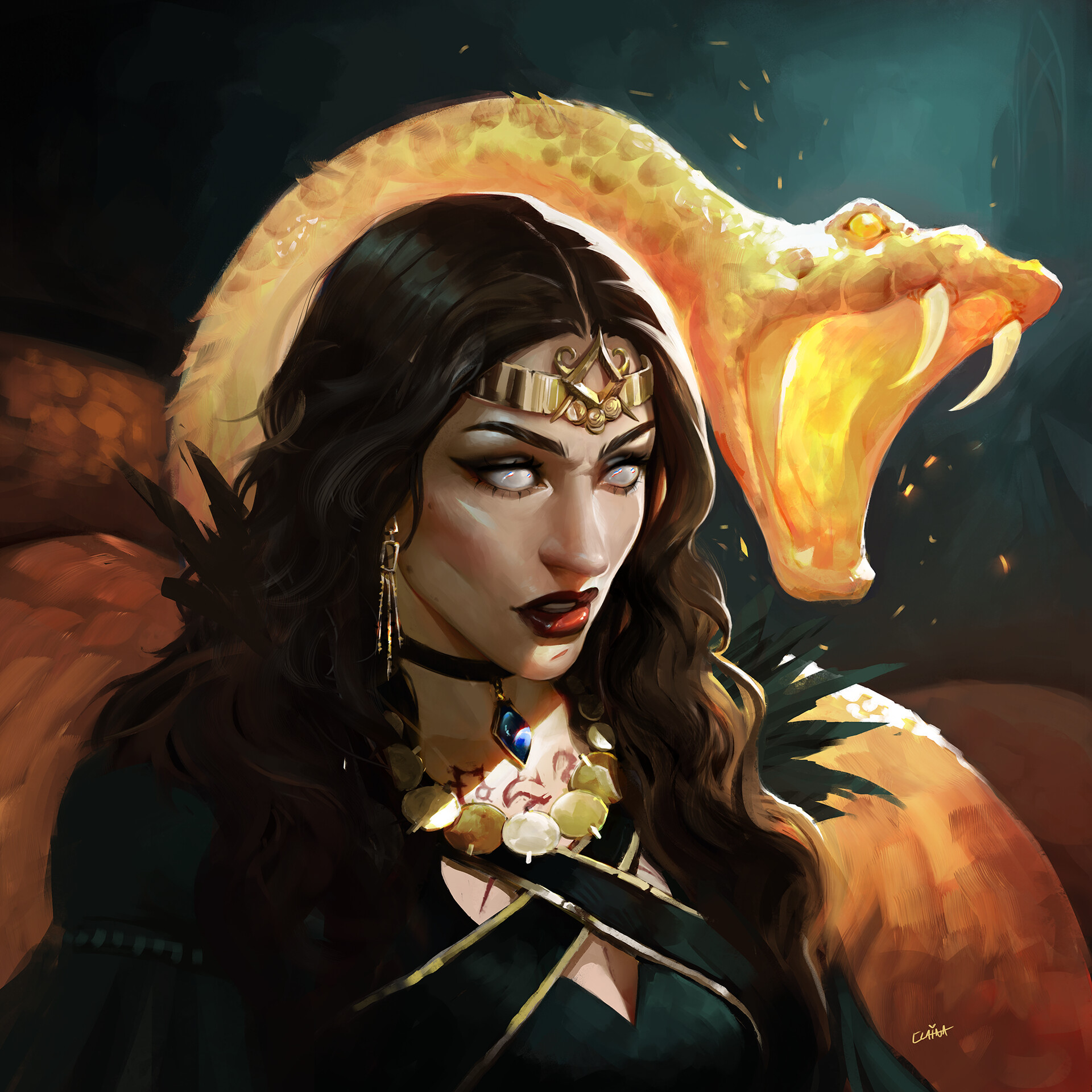 Šárka Claina Štvrtňová - Diablo Sorceress