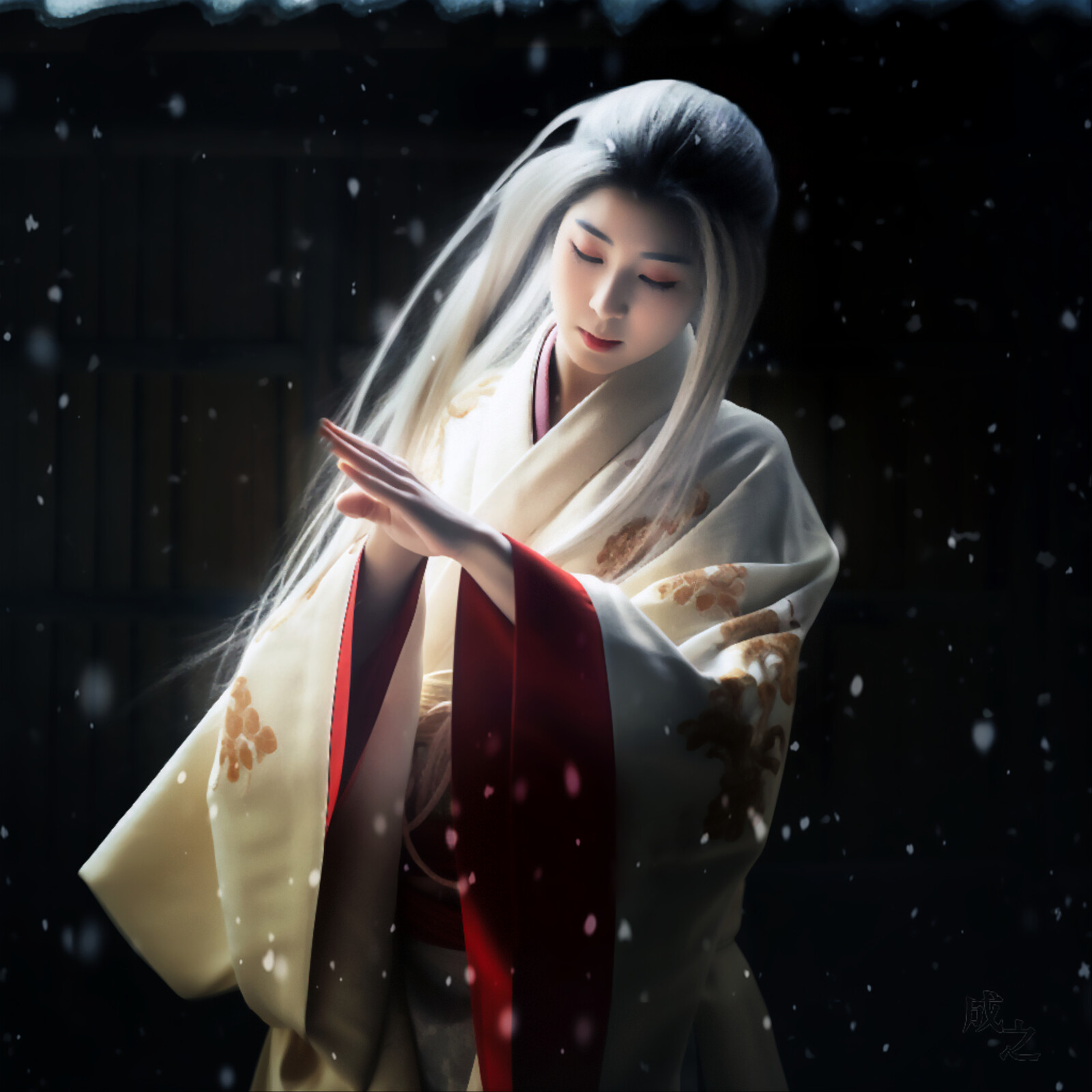 NARIYUKI SHIMAMOTO - YUKI-ONNA ( JAPANESE SNOW WITCH )