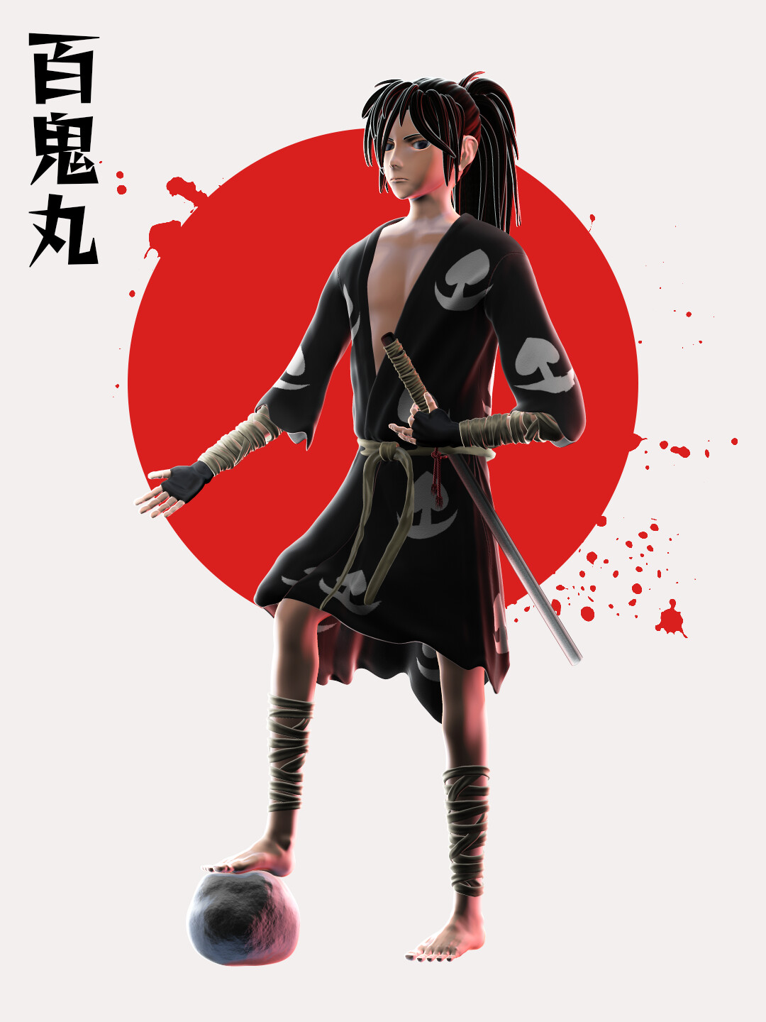 ArtStation - Hyakkimaru