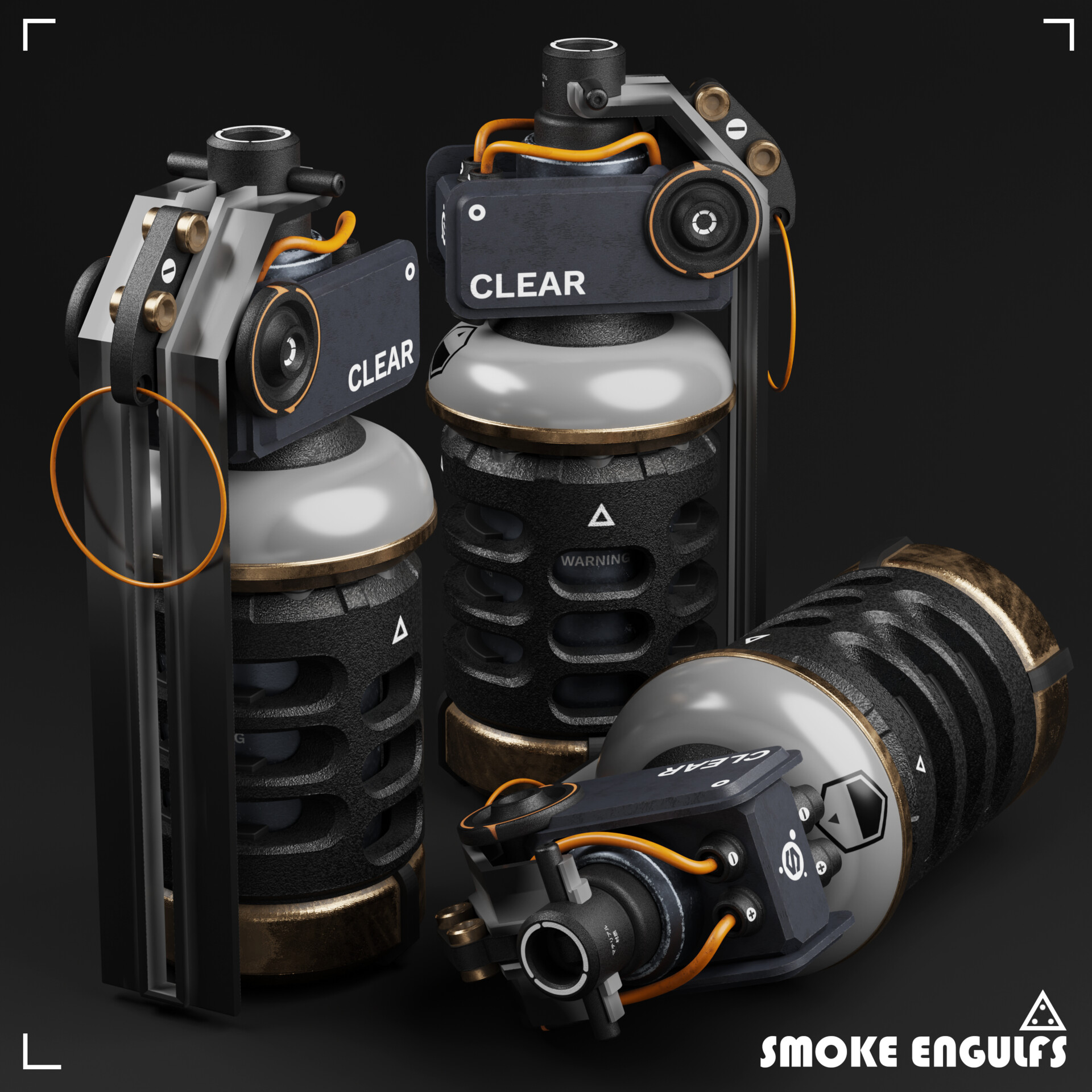 ArtStation - Hand grenades