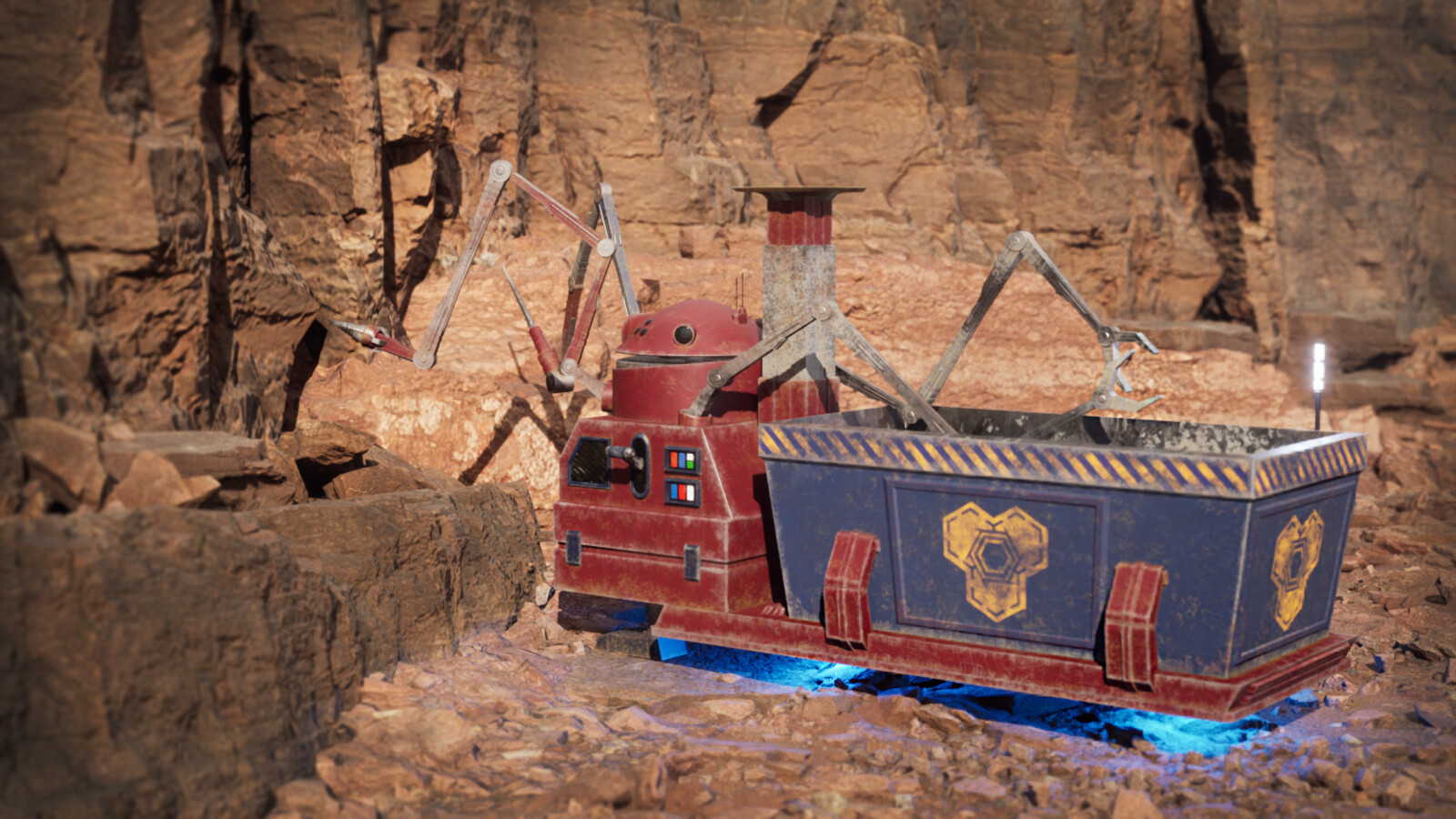 Beckett Miles - XT-87 "EXXY" Star Wars Inspired Mining Droid