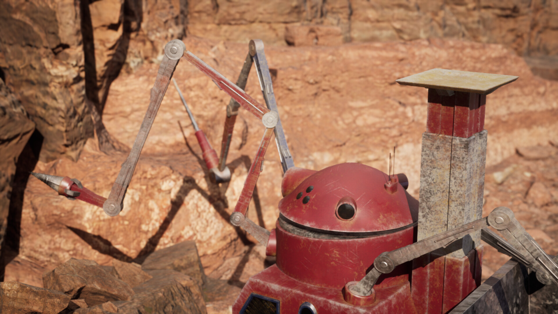 Beckett Miles - XT-87 "EXXY" Star Wars Inspired Mining Droid