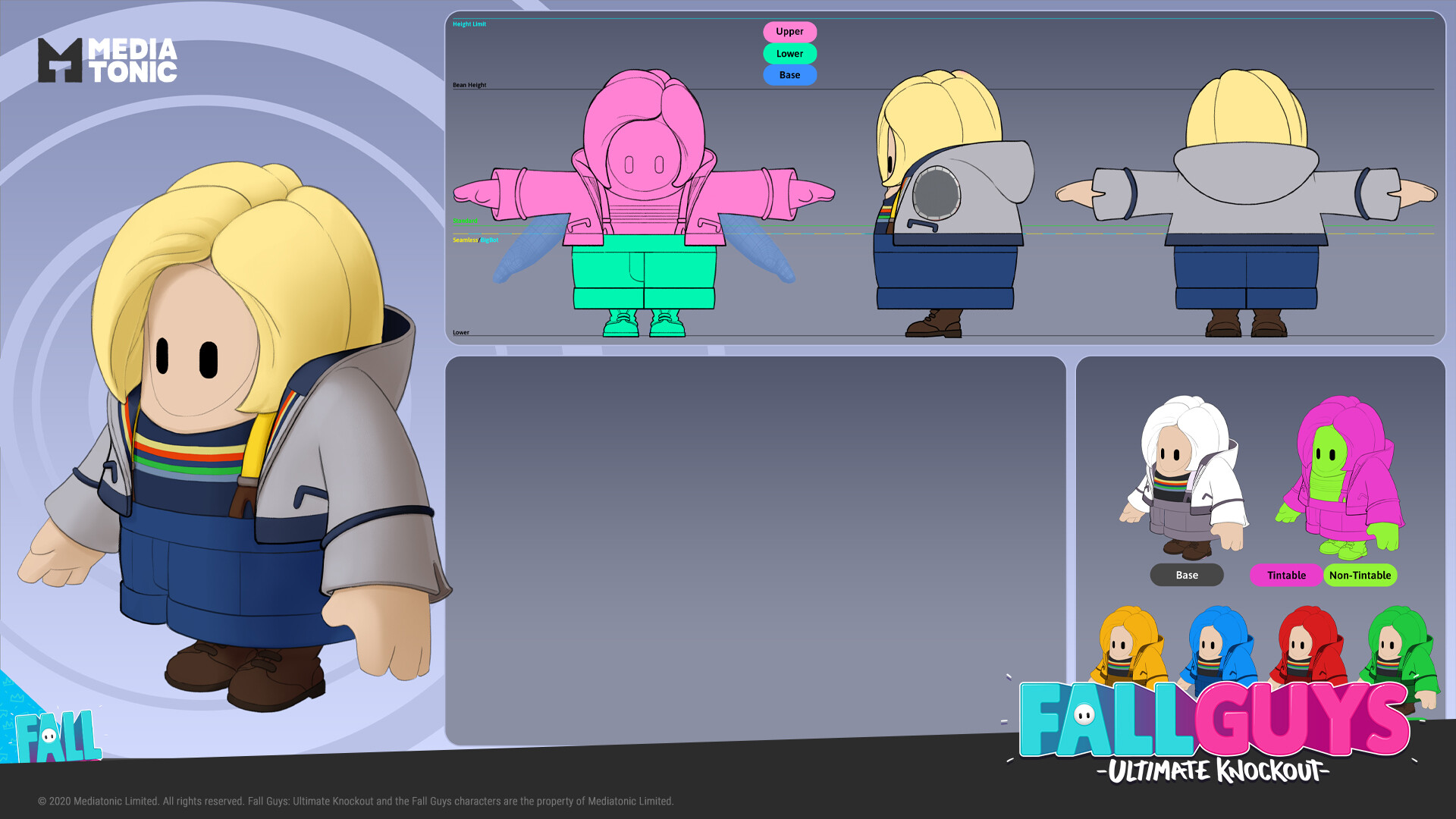 Jiyoung Ha - Fall Guys Doctor Who Costumes Concepts