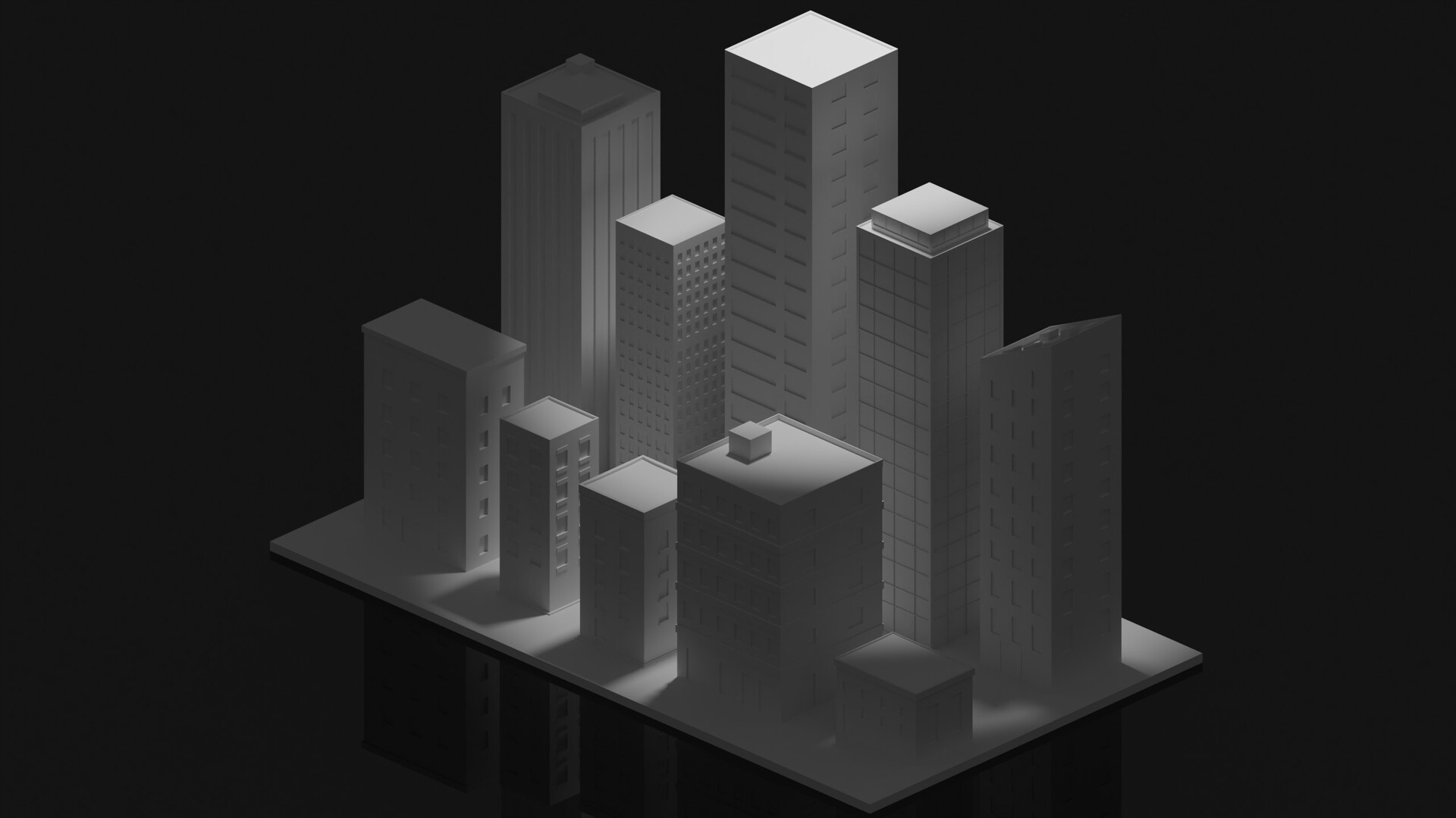 ArtStation - 3d city