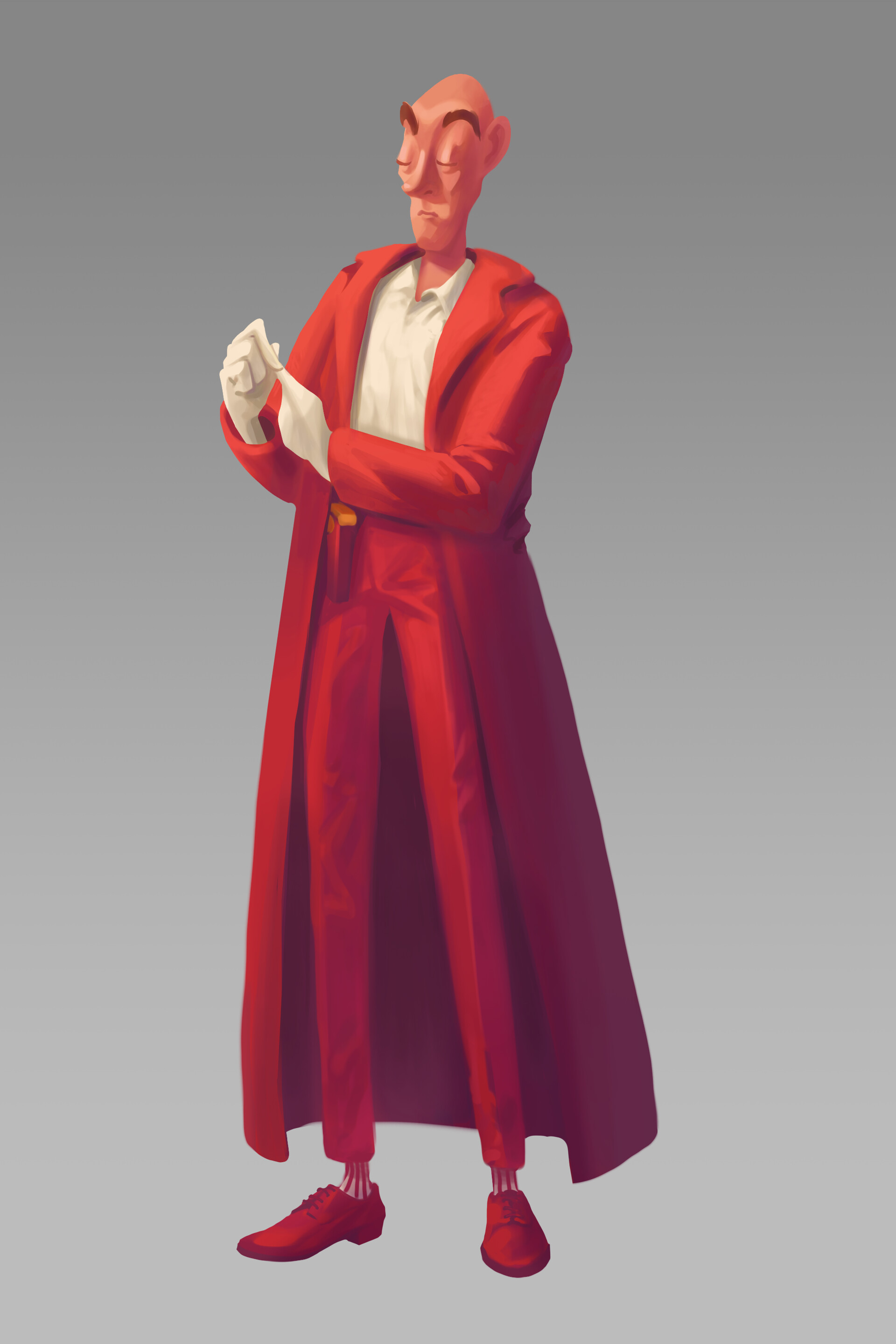 ArtStation - red coat