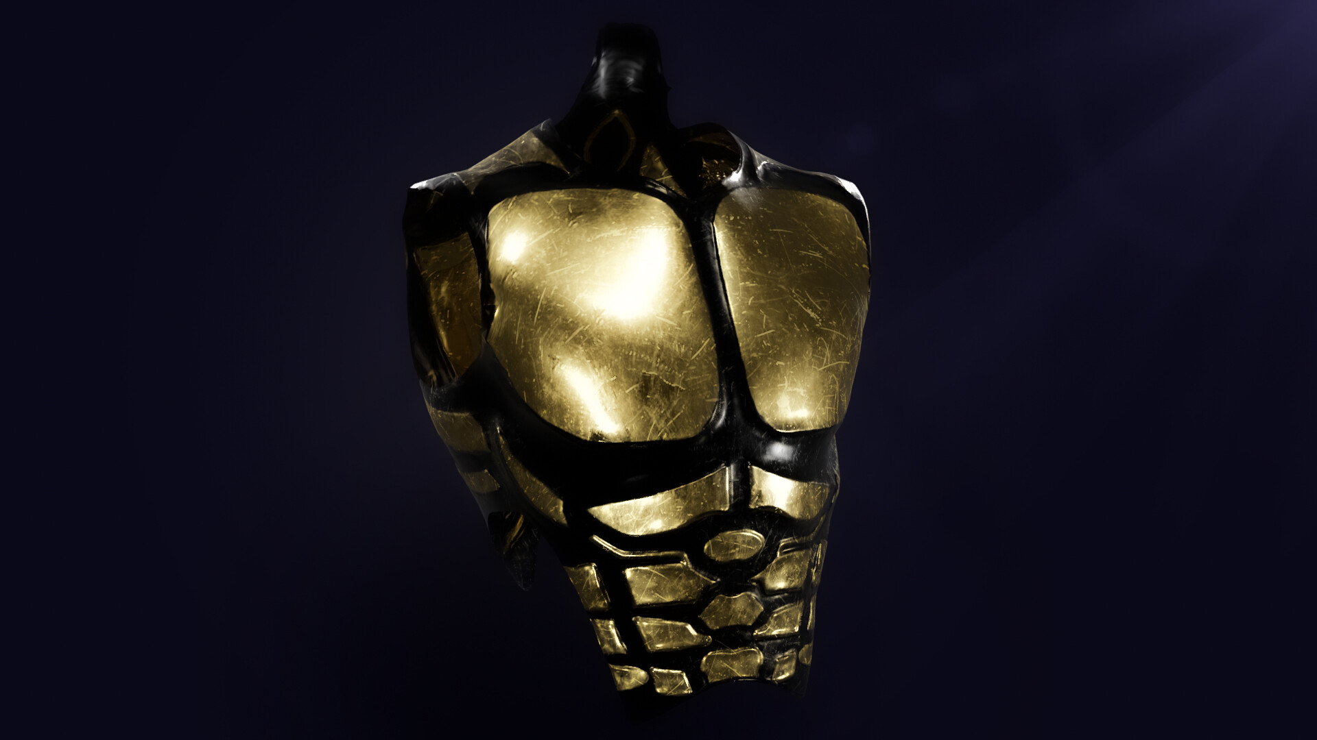 ArtStation - Golden Armor