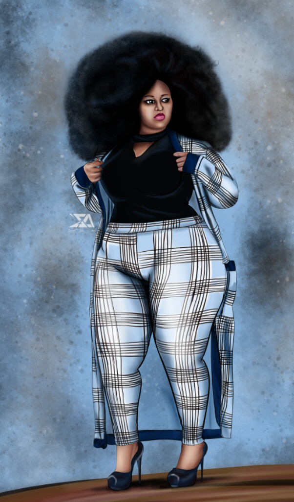 ArtStation - Big, Black, Bold and Beautiful