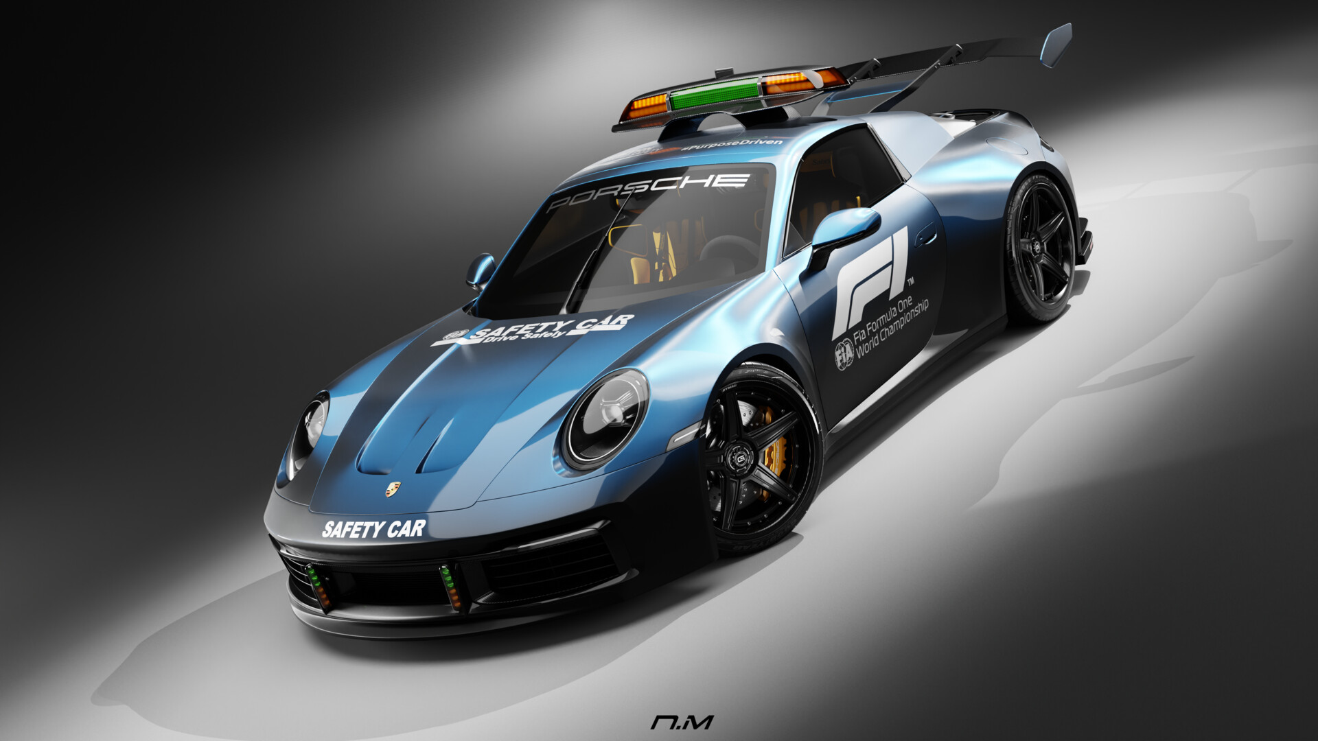 ArtStation - Porsche 911 Carrera 4S (Custom design)