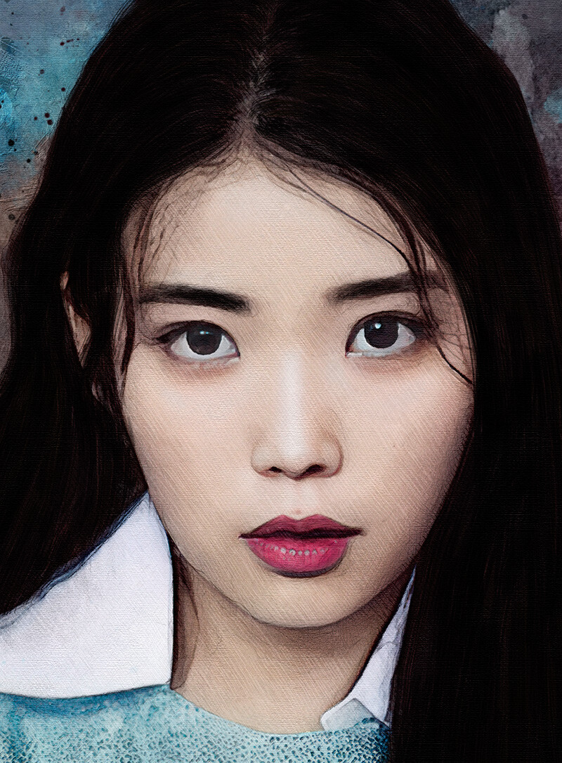 Alexander Ryan Art - IU (아이유) - November Muse, IU's Timeless Elegance