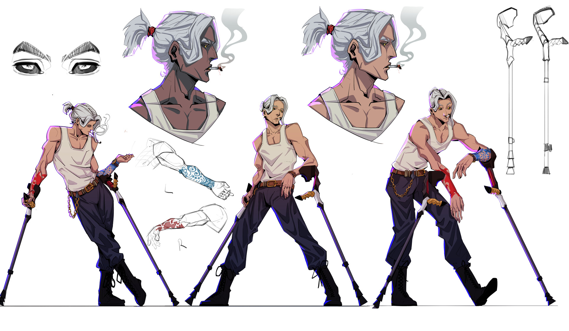 ArtStation - Character-Design_sheet