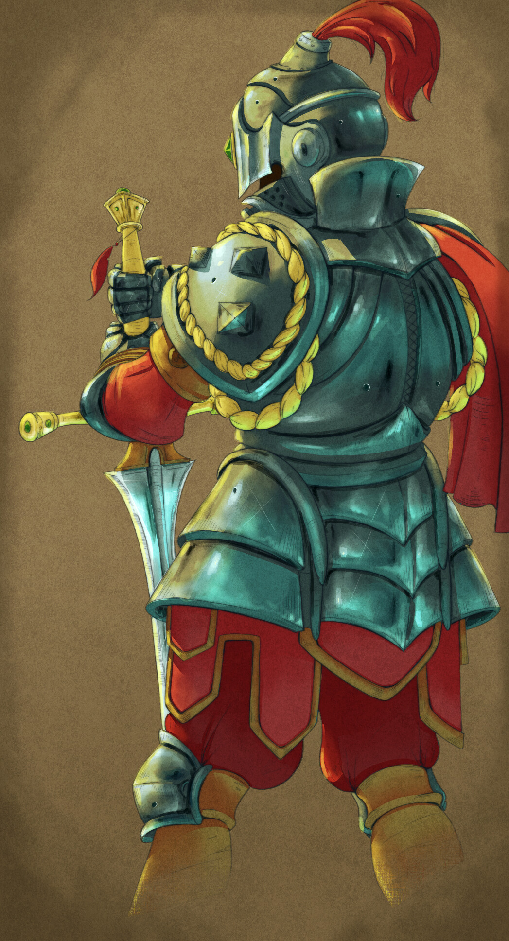 ArtStation - Stoic Guardian