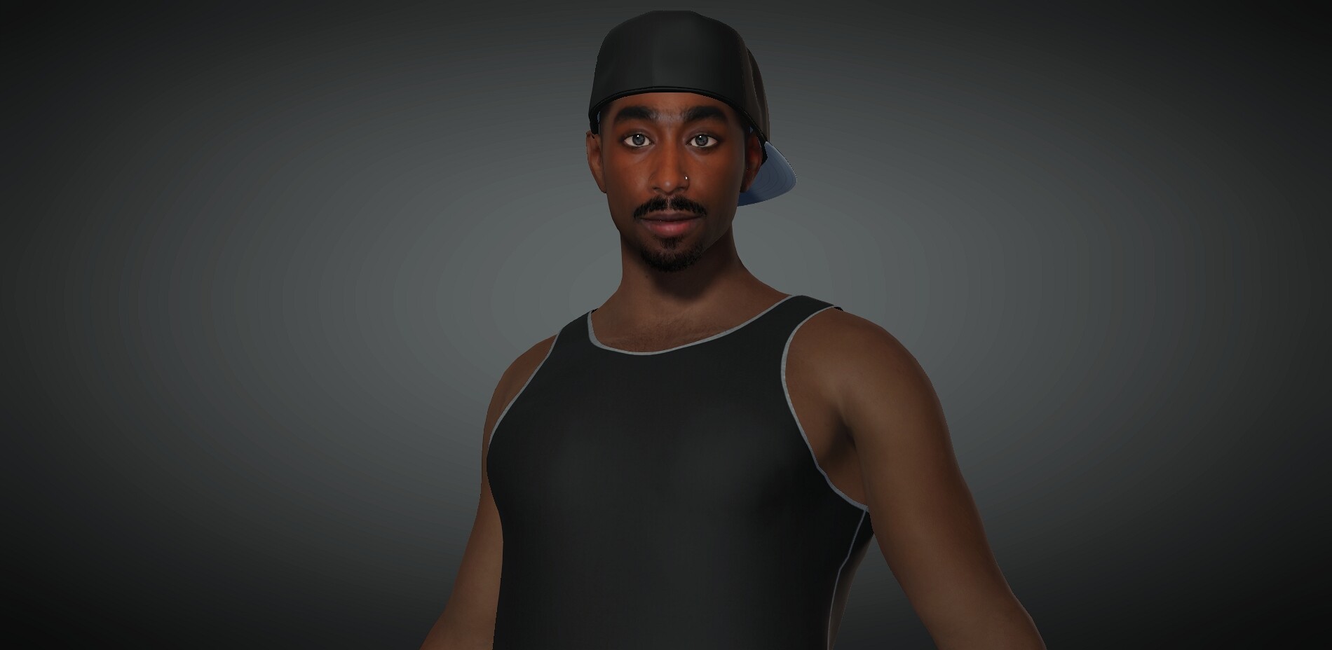 ArtStation - Tupac Shakur (2Pac)