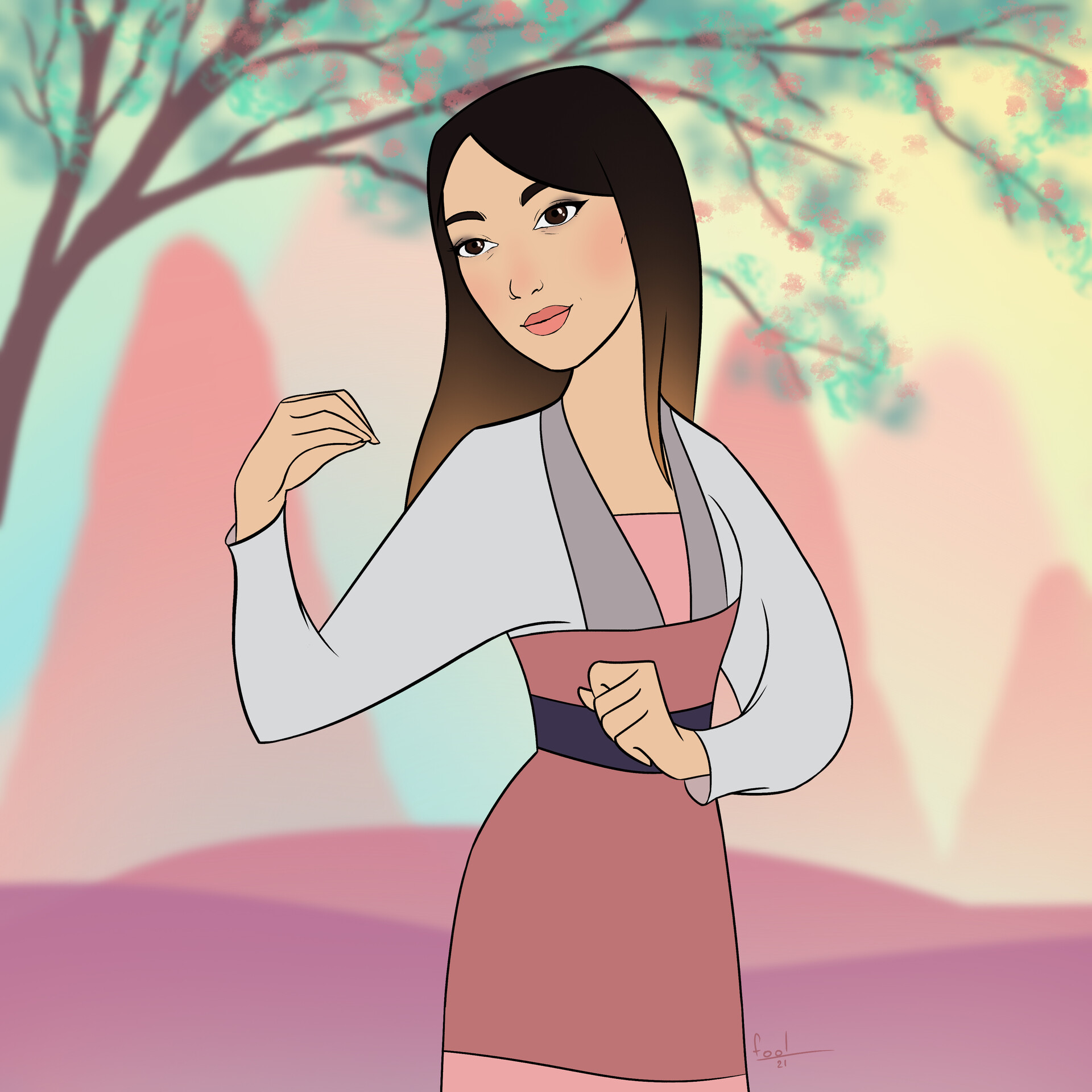 ArtStation - Character concept of a friend in the style of Disney's ...