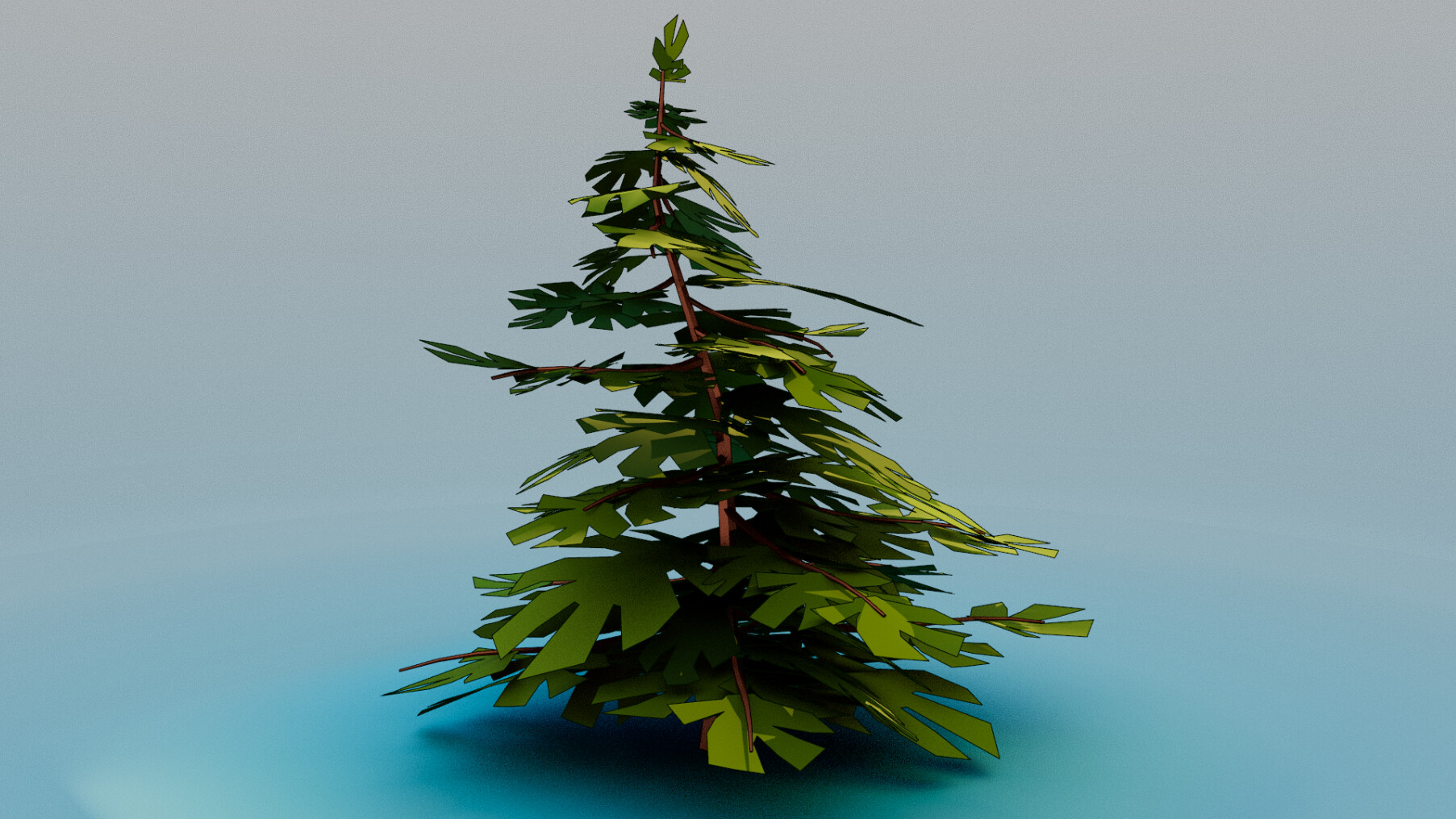 ArtStation - The Mournes - Fir Tree Model
