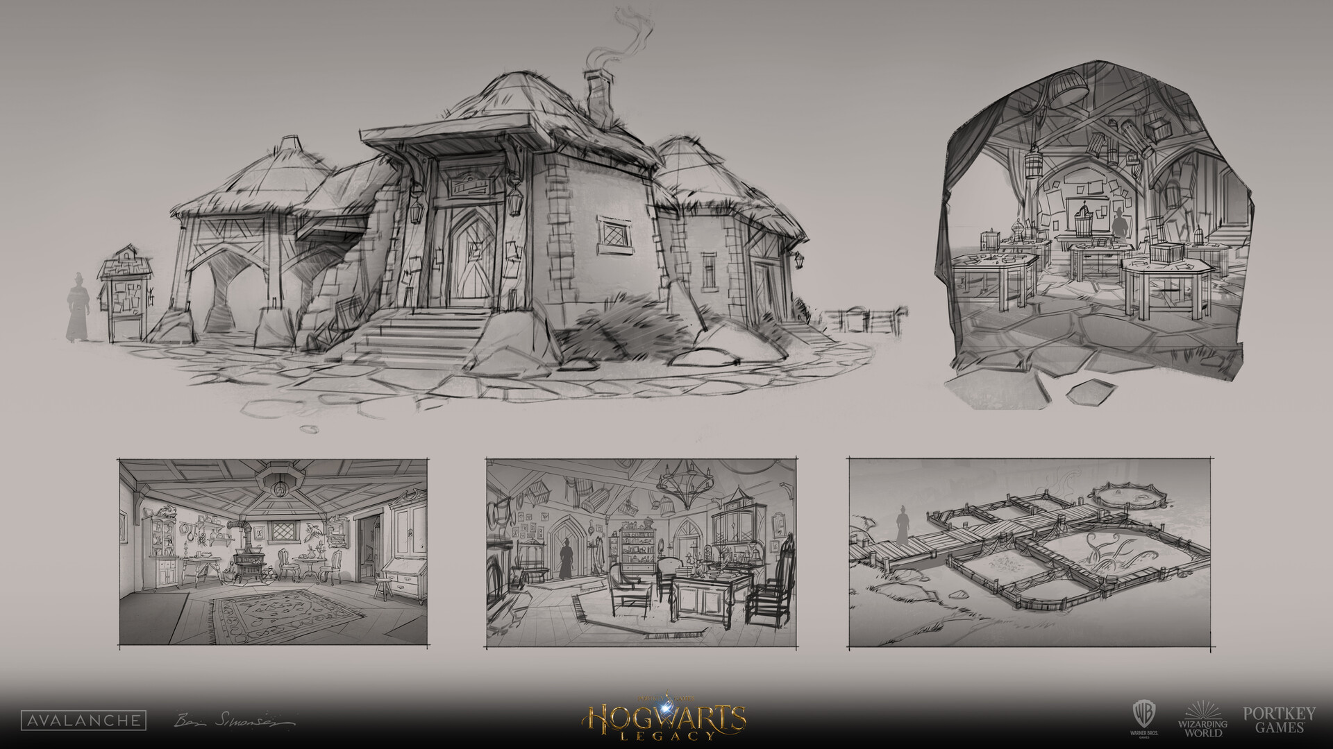 Harry Potter Concept Art Hogwarts Wizard (Harry Potter And The Order
