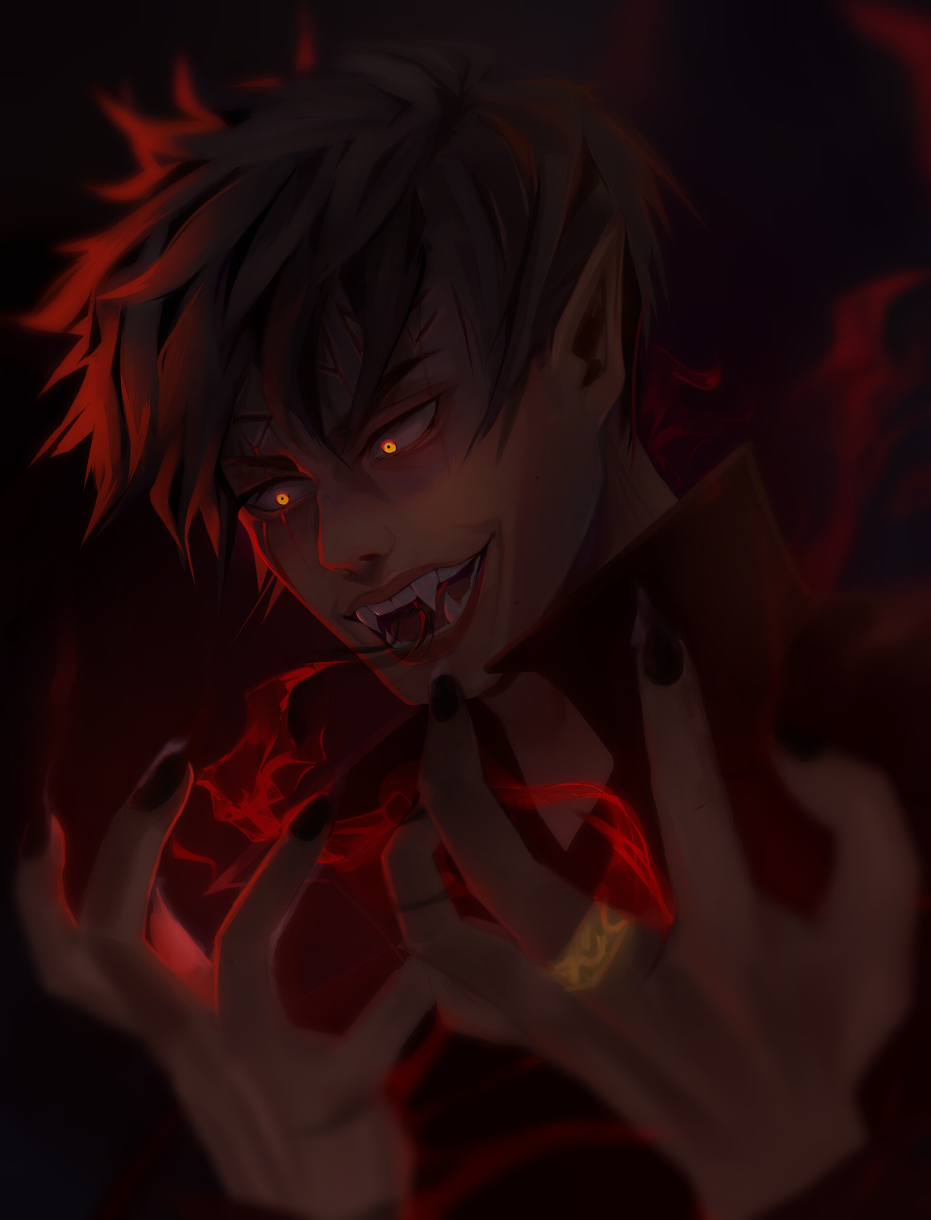 ArtStation - BURNING RED