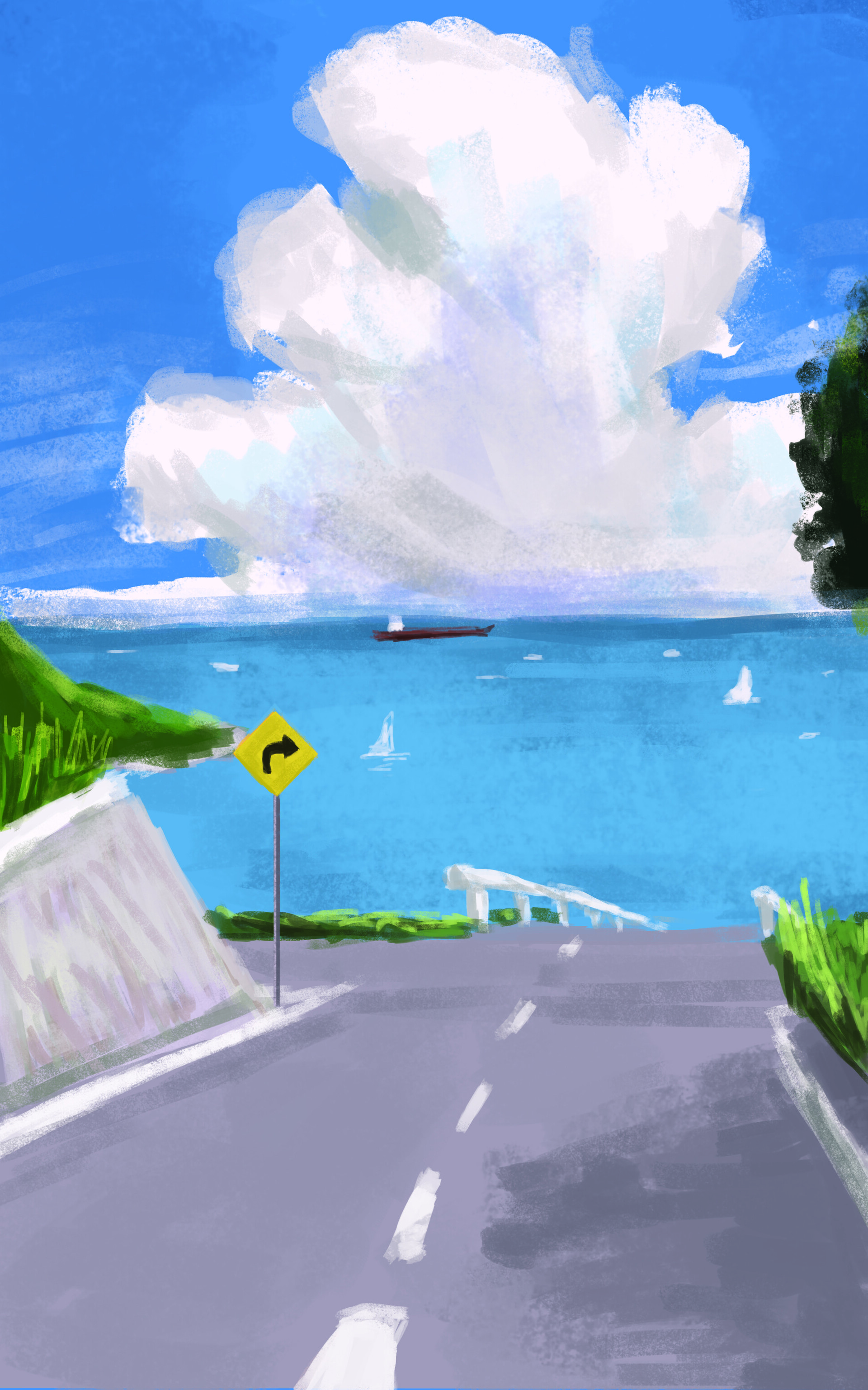 ArtStation - Background paintings