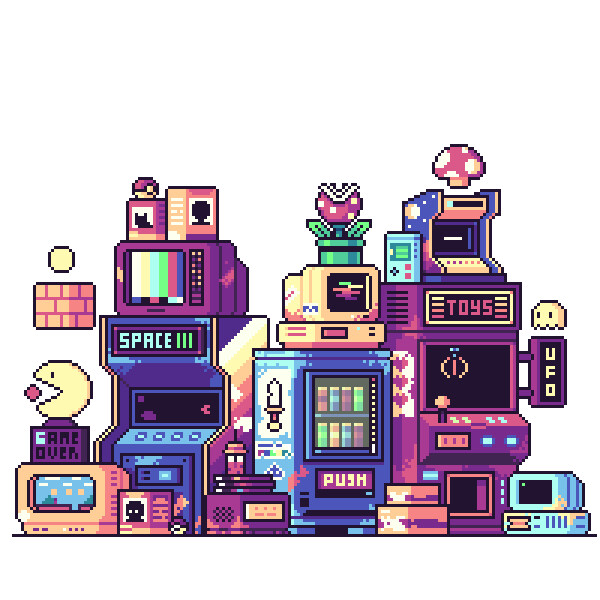 ArtStation - Arcade Pixel art