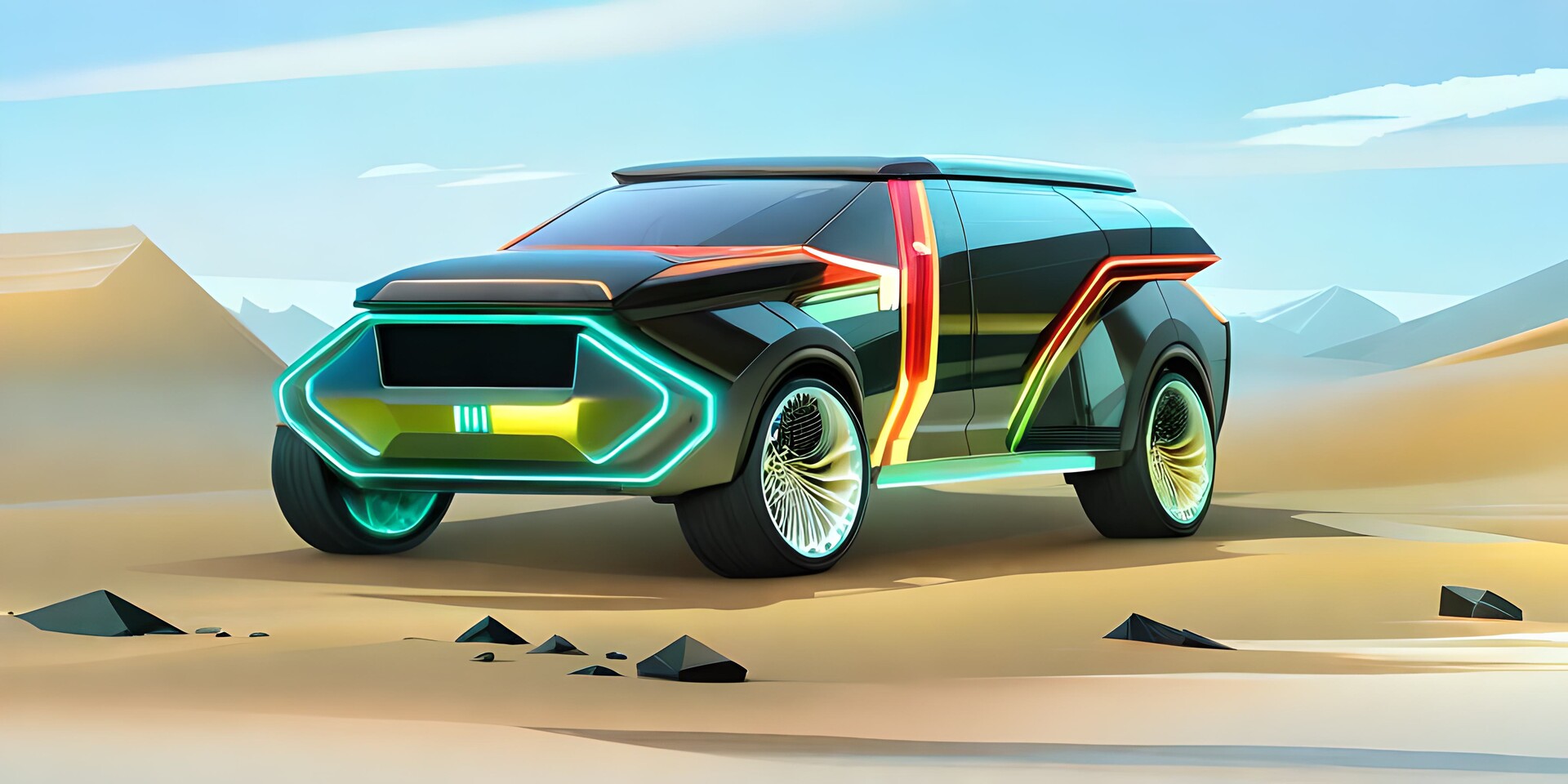 ArtStation - A7 Concept 4wd Vehicle