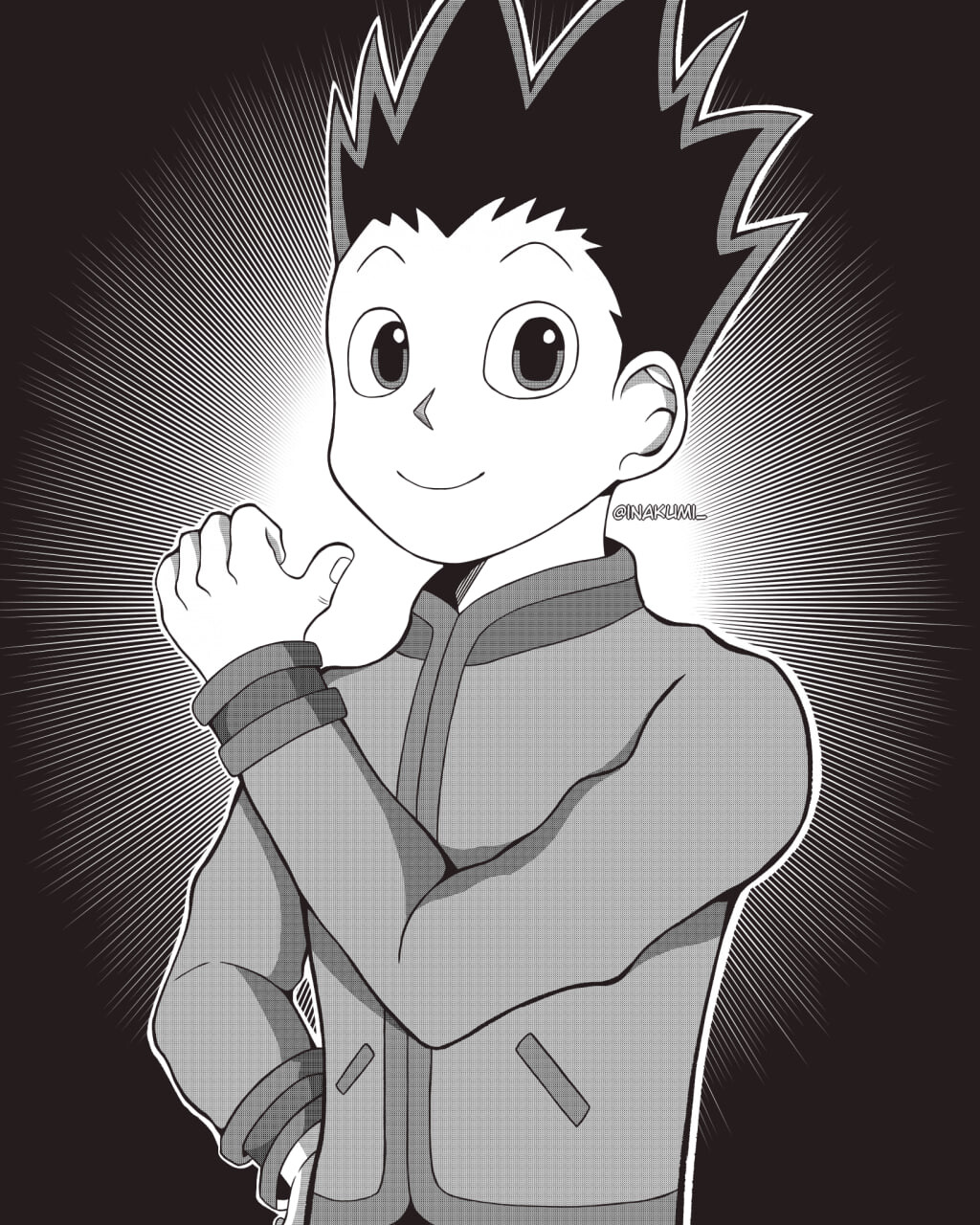 ArtStation - Gon Freecss, Hunter x Hunter