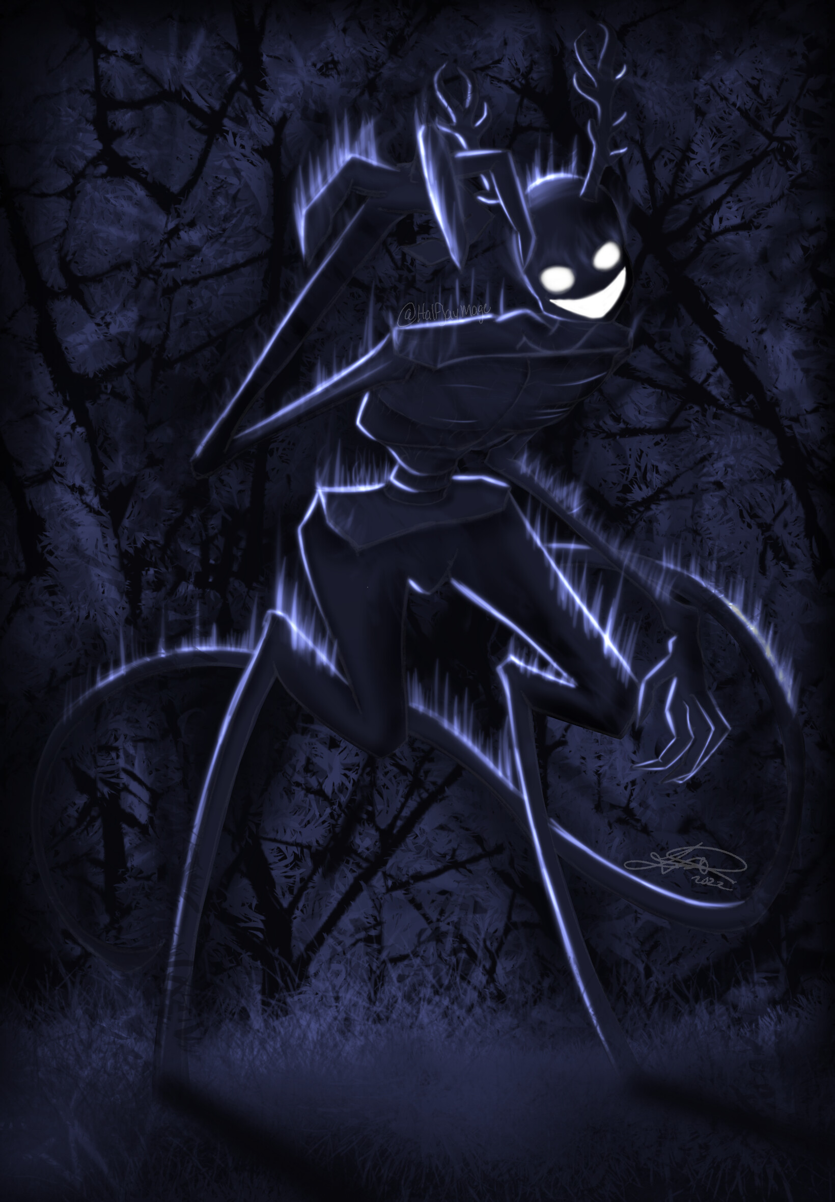 ArtStation - Nightmare in the Forest