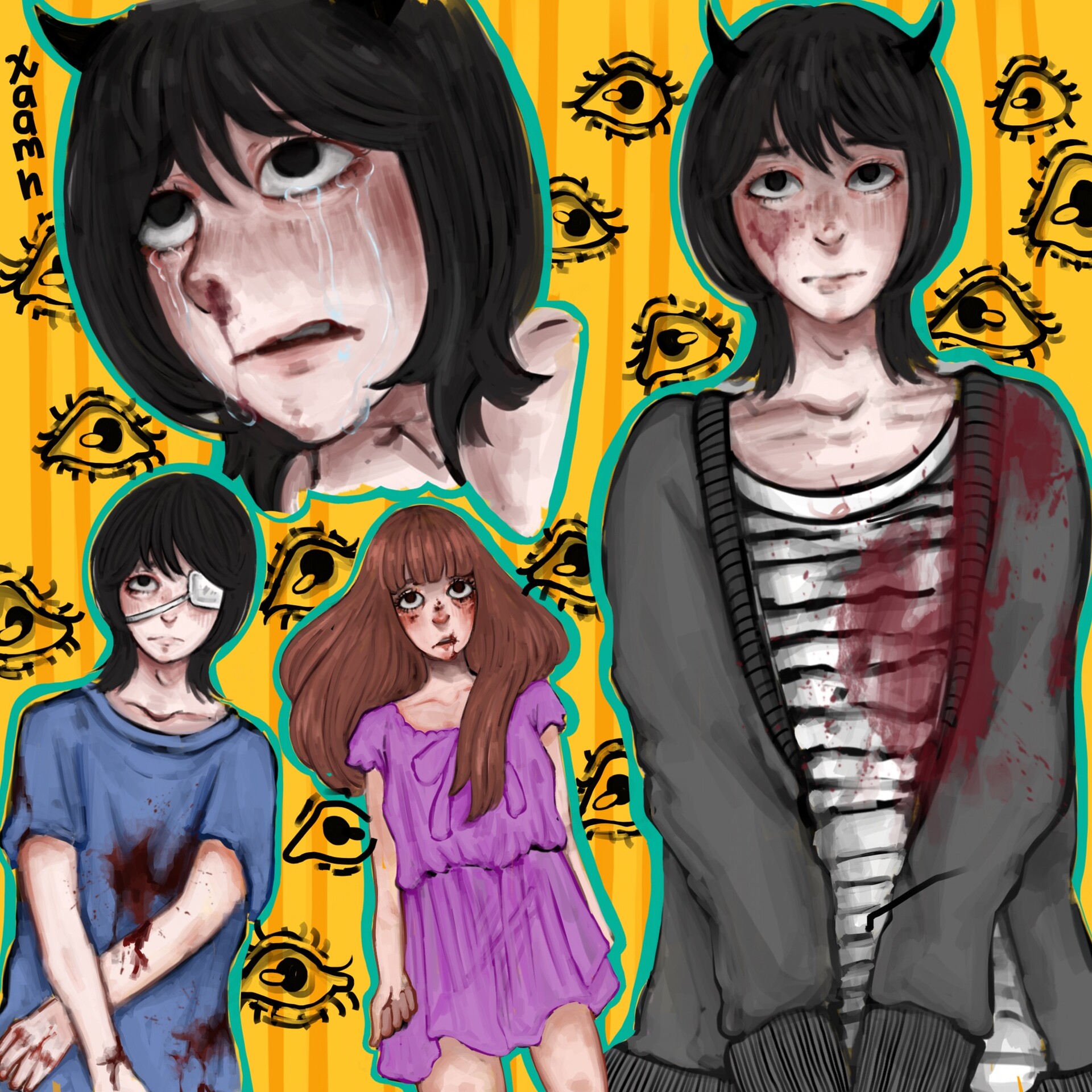 ArtStation - Punpun and Aiko