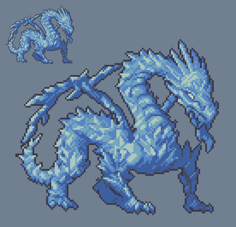 ArtStation - Ice Dragon