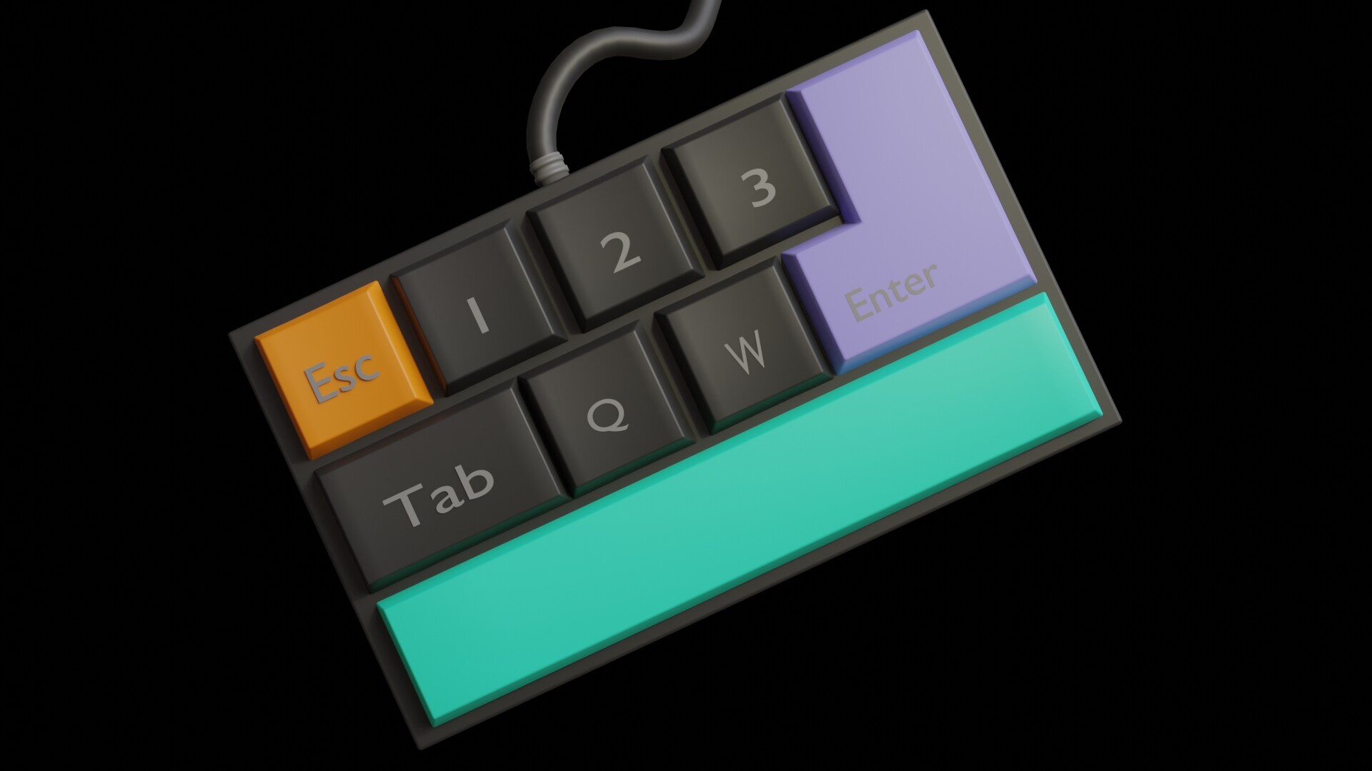ArtStation - Mini keyboard