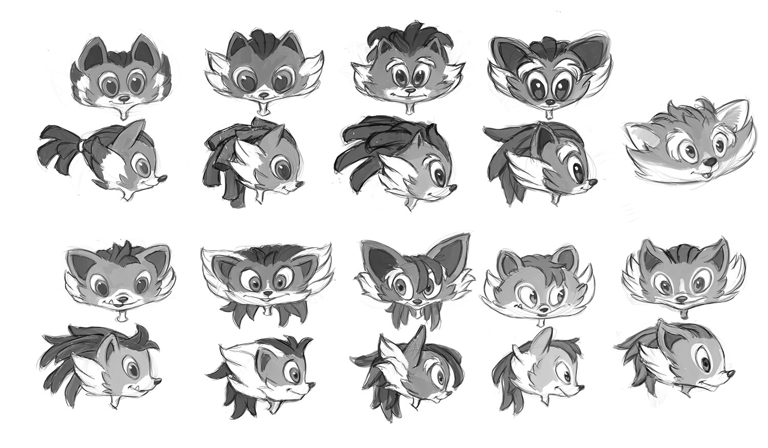 Danny Beck - Concept Art - Game Project (stylized sci-fantasy)