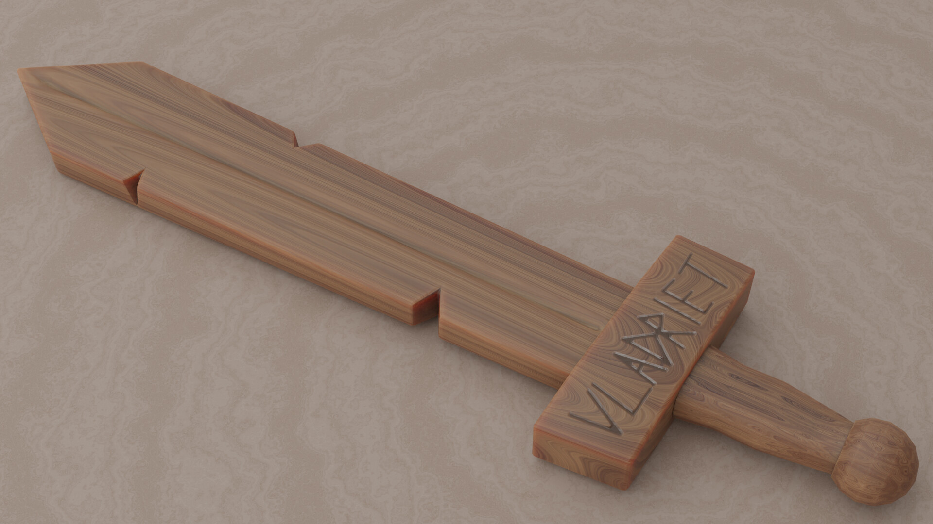 ArtStation - Wooden Sword