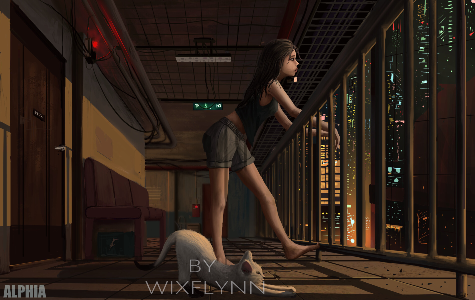 ArtStation - ALPHIA AND KITTY